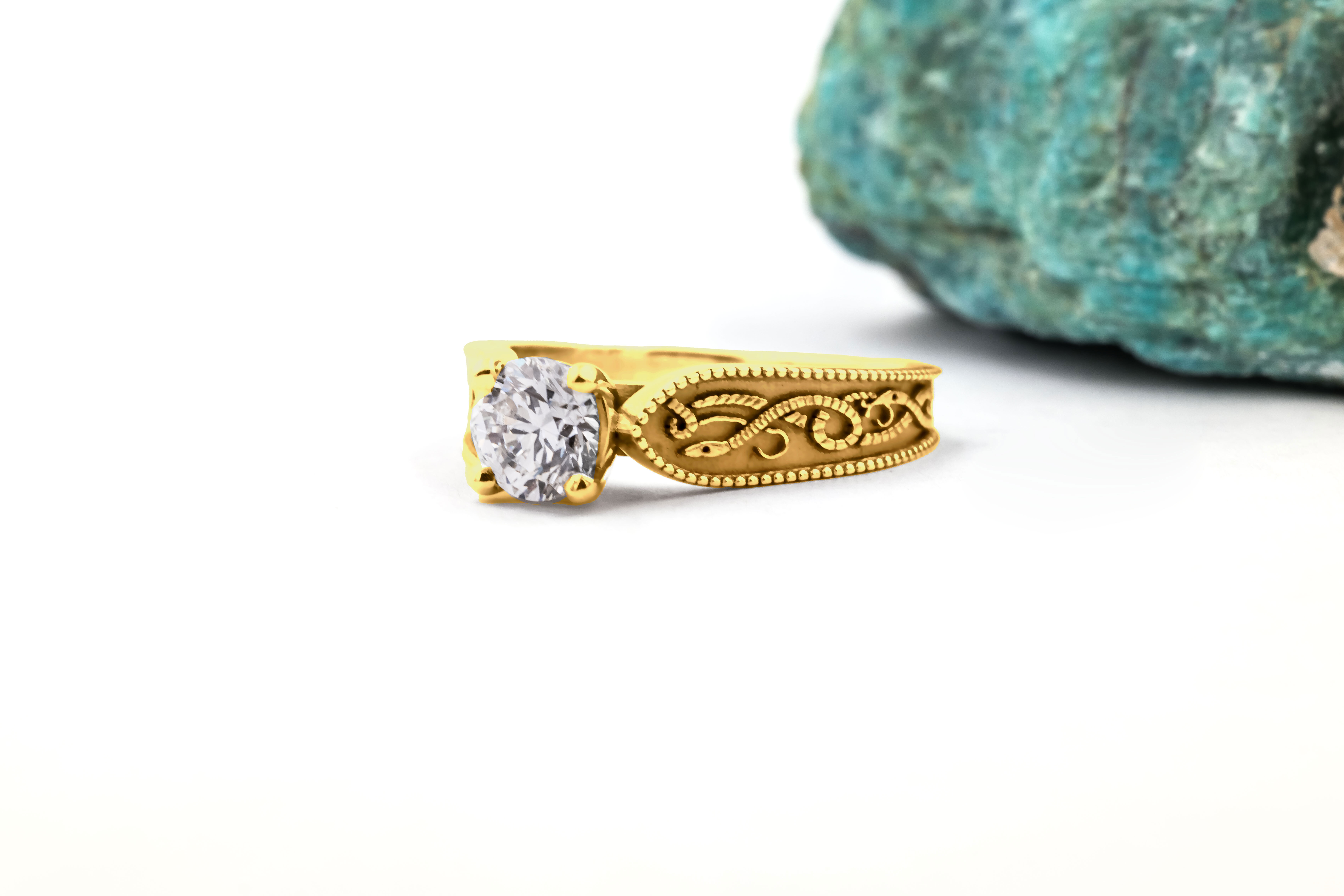 Celtic Warrior Engagement Ring, From Ireland | My Irish Jeweler