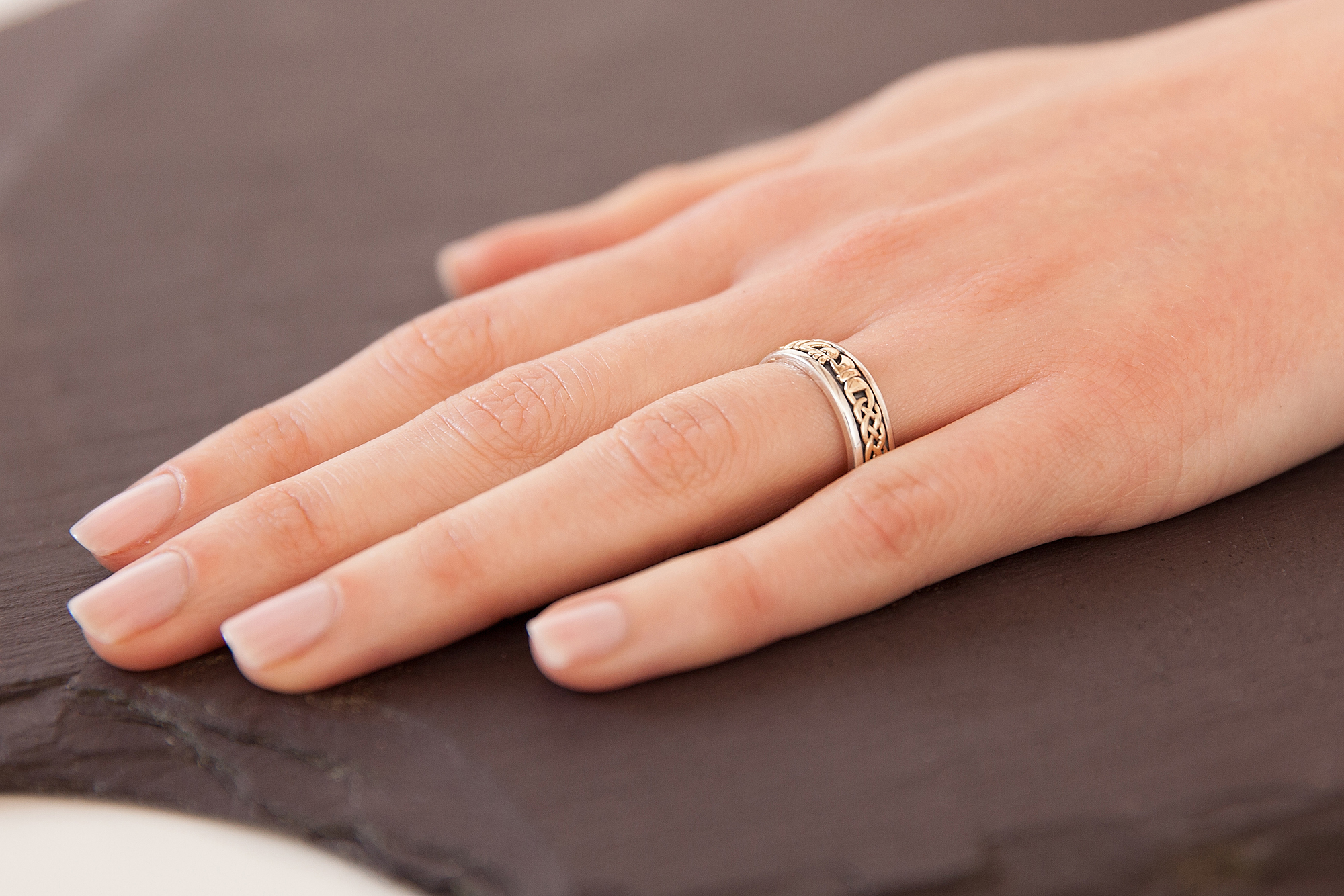 Two Tone Claddagh Ring, Made in Ireland | My Irish Jeweler