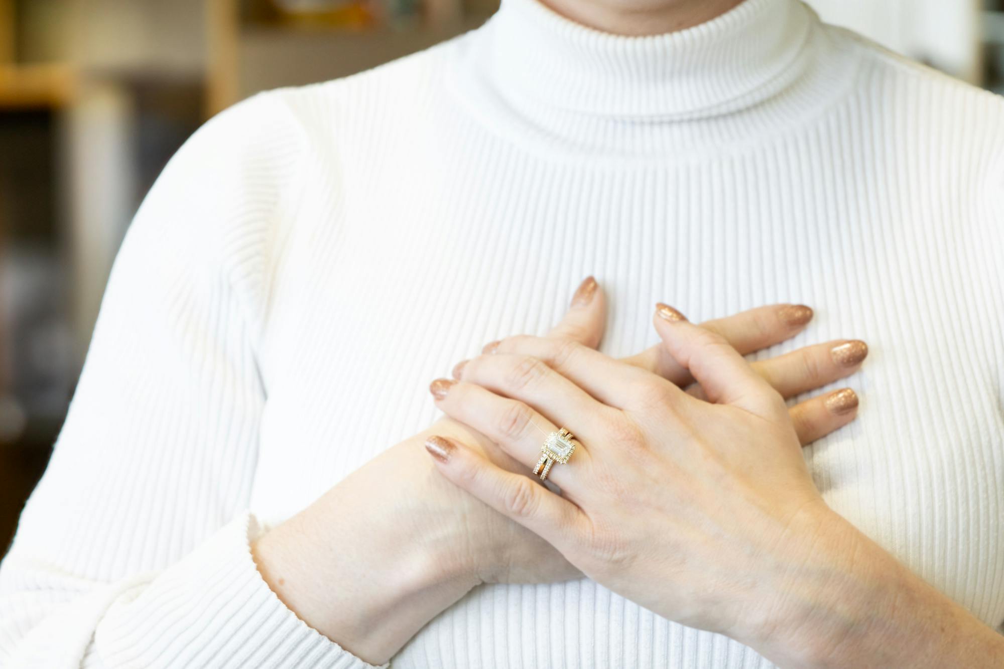 2ct Emerald Cut Diamond Trinity Knot Ring, From… | My Irish Jeweler