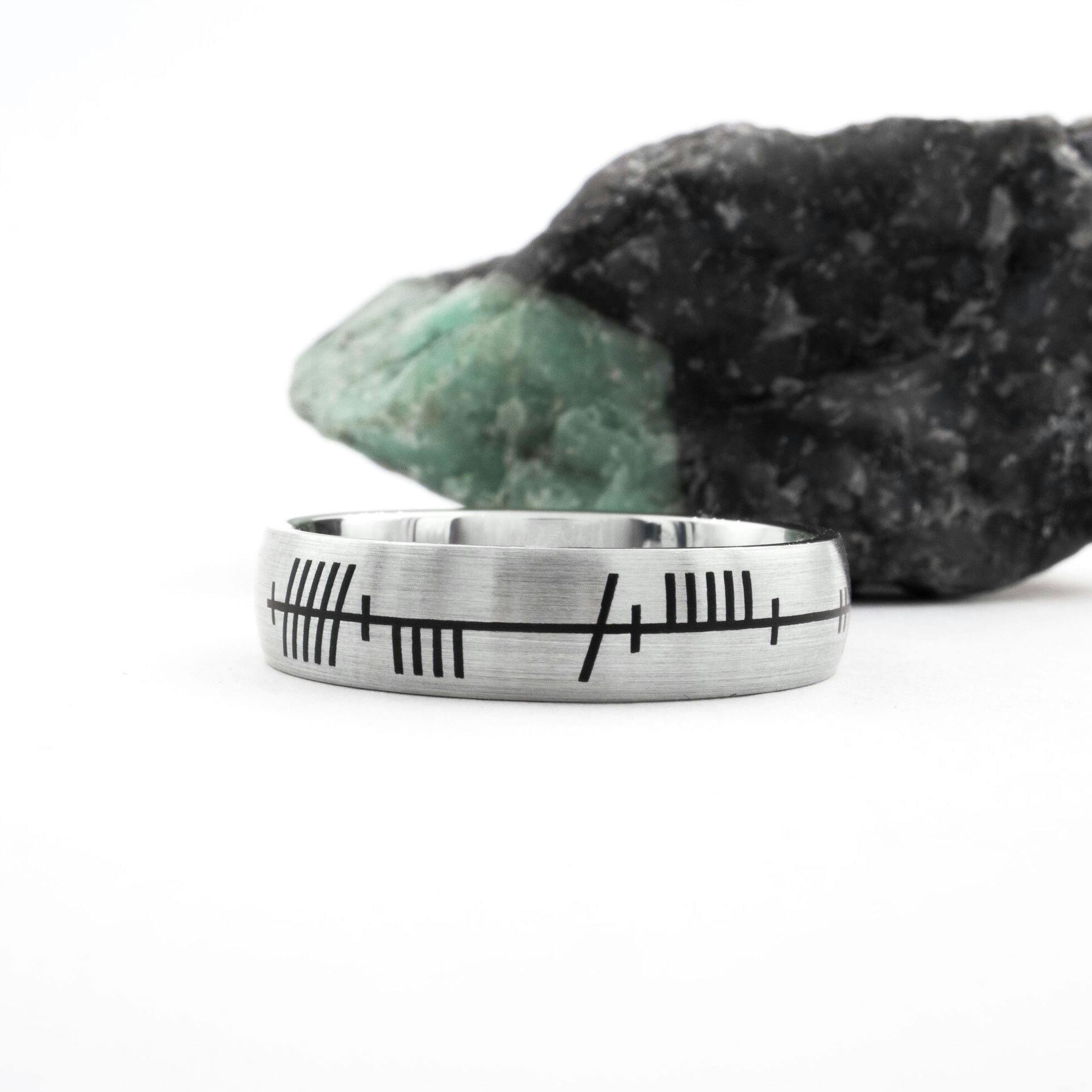Own an ogham, striking cerin and white gold or… | My Irish Jeweler