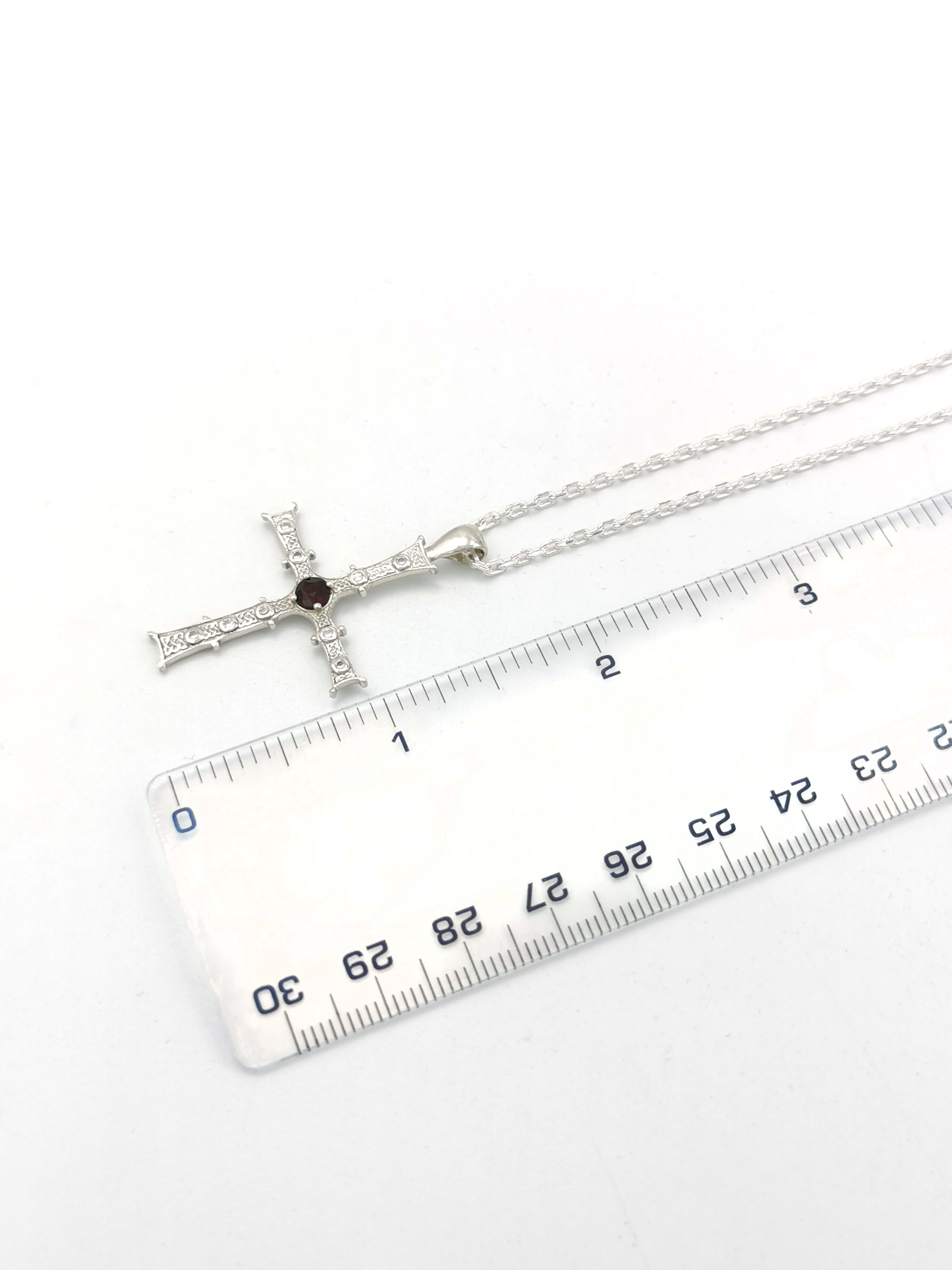 Sterling Silver Stone Set Cross Of Cong, Made in… | My Irish Jeweler