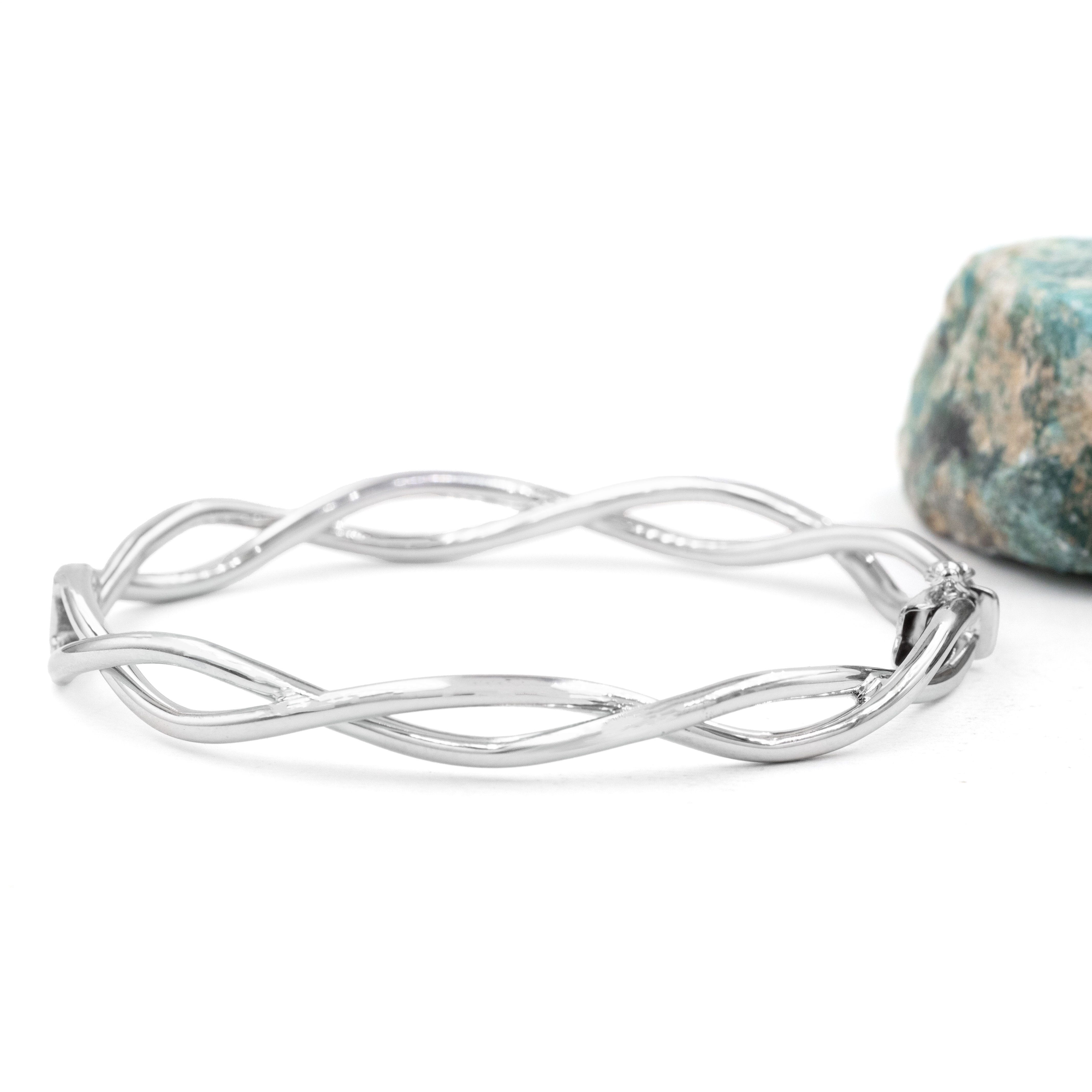 Gold Infinity Knot Bangle, From Ireland | My Irish Jeweler