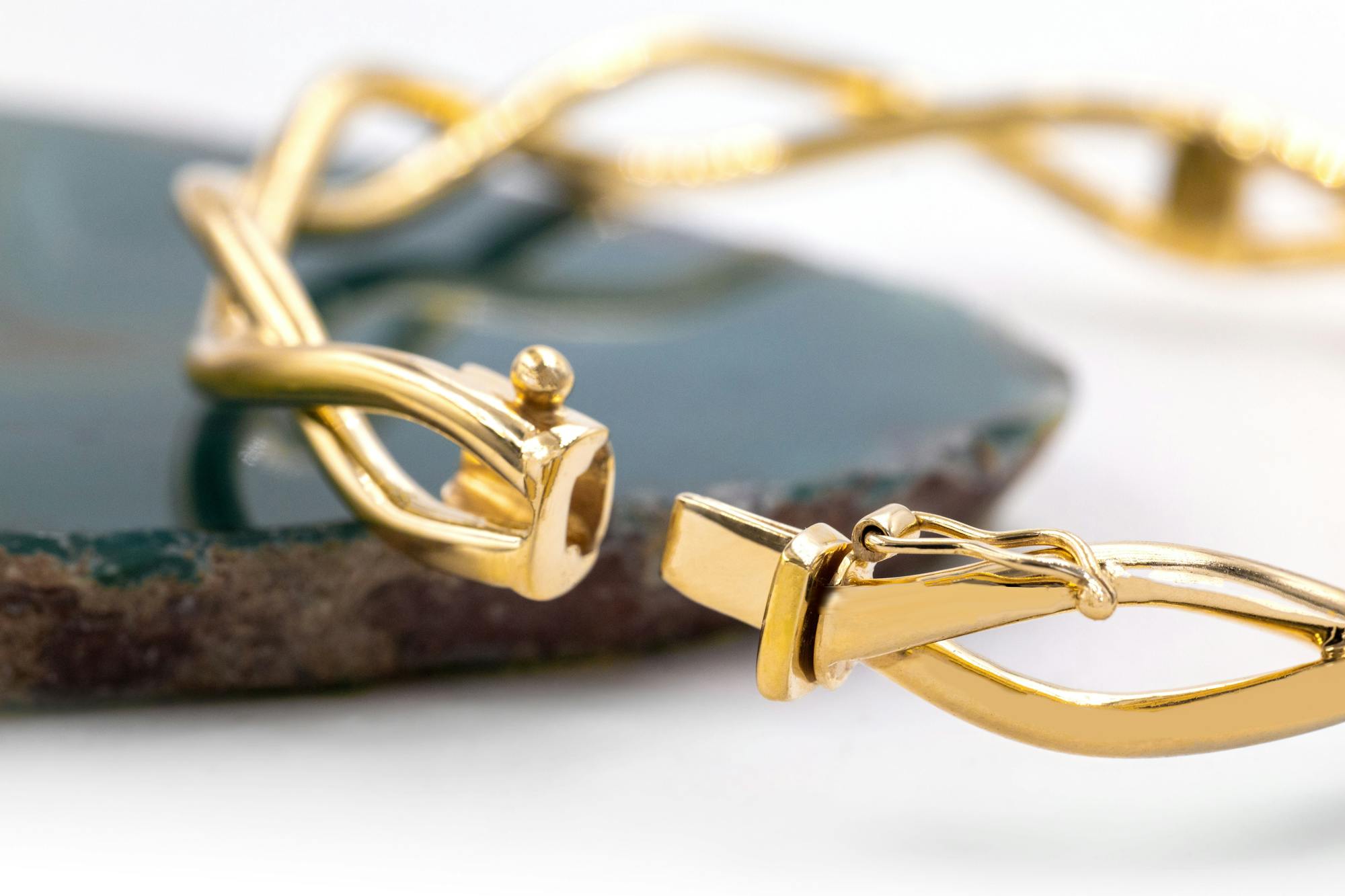 Gold Infinity Knot Bangle, From Ireland | My Irish Jeweler