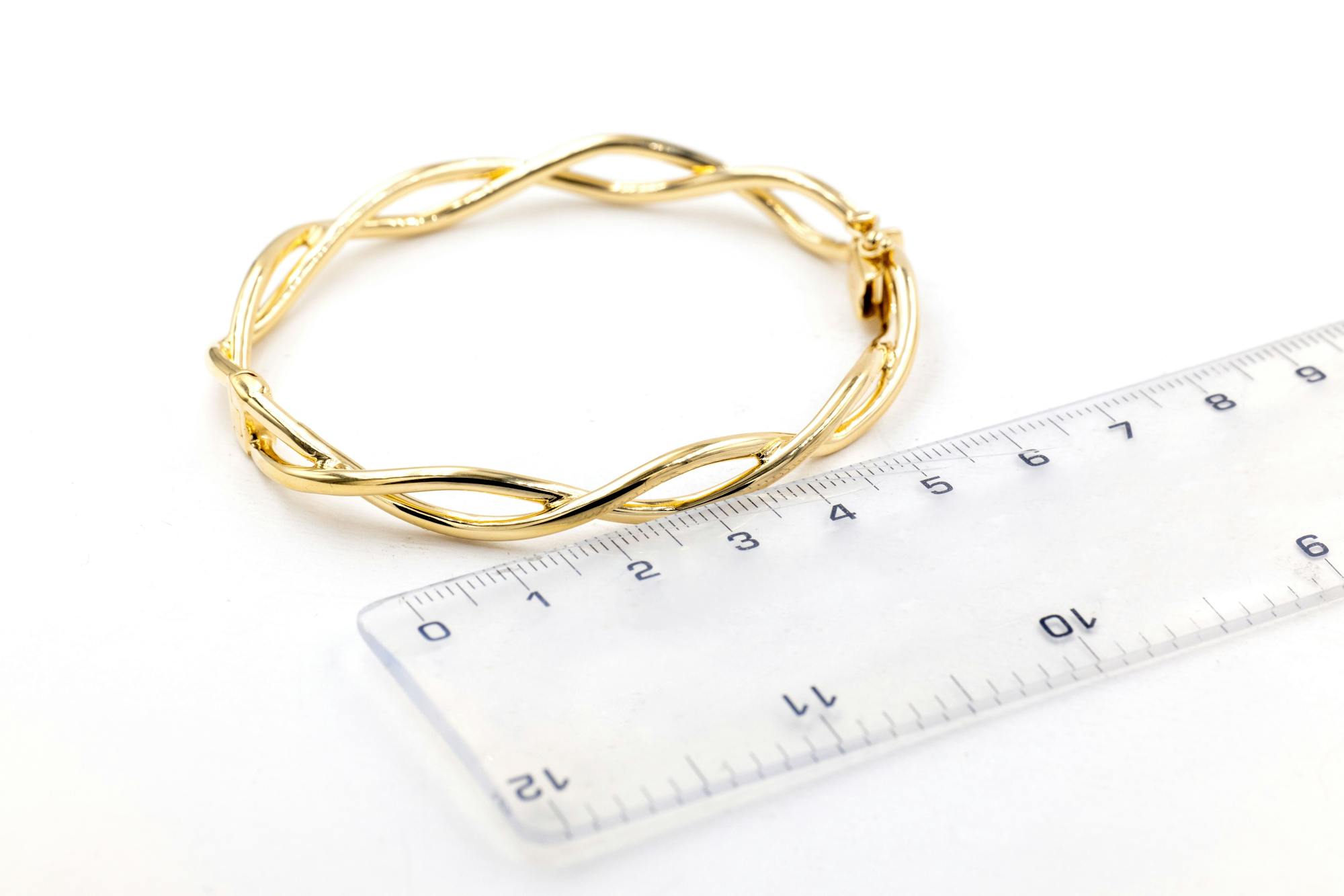 Gold Infinity Knot Bangle, From Ireland | My Irish Jeweler