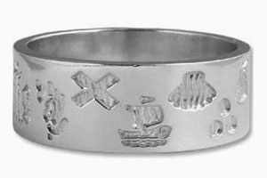 Silver Apostle Ring, From Ireland | My Irish Jeweler