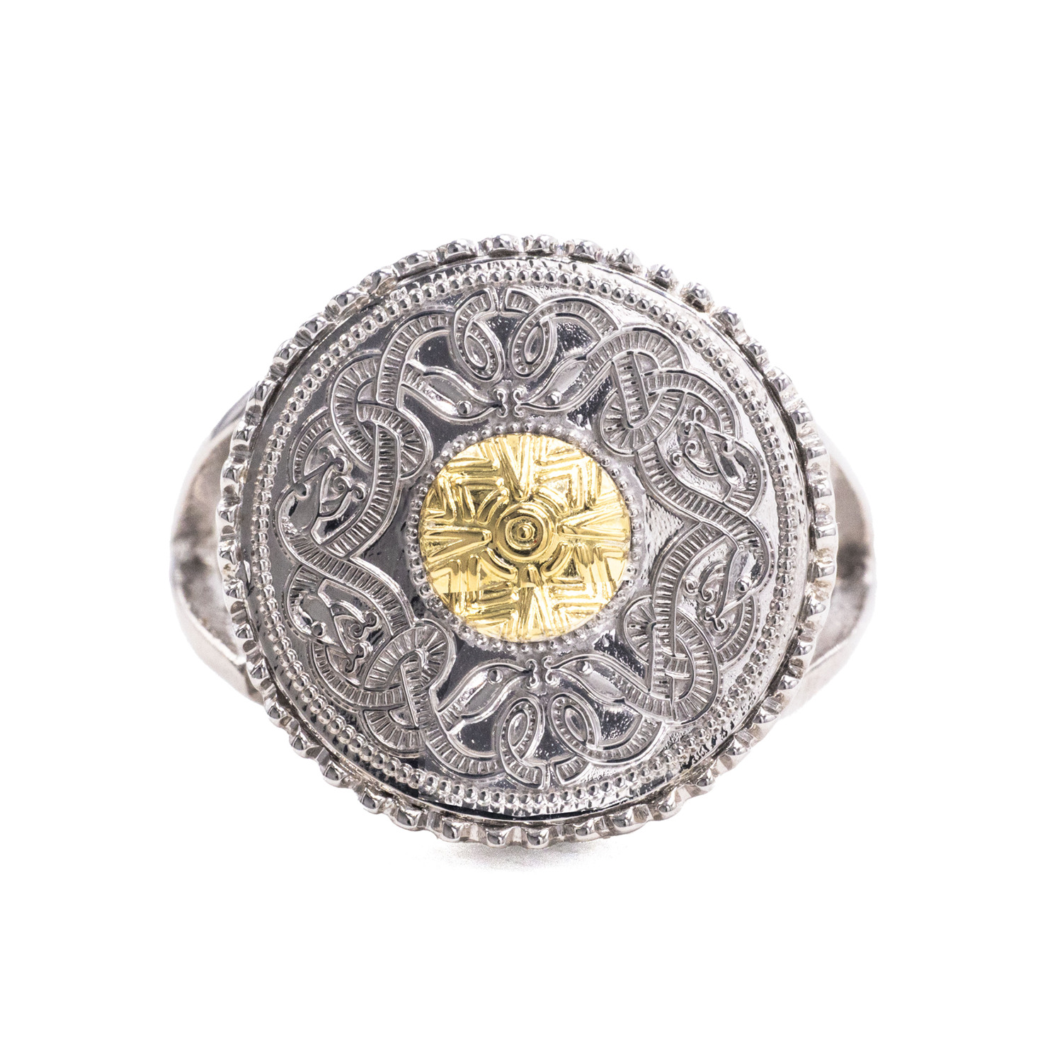 Celtic Warrior Signet Ring, From Ireland | My Irish Jeweler