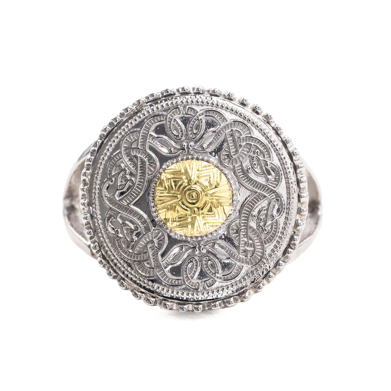 Celtic Warrior Signet Ring, From Ireland | My Irish Jeweler