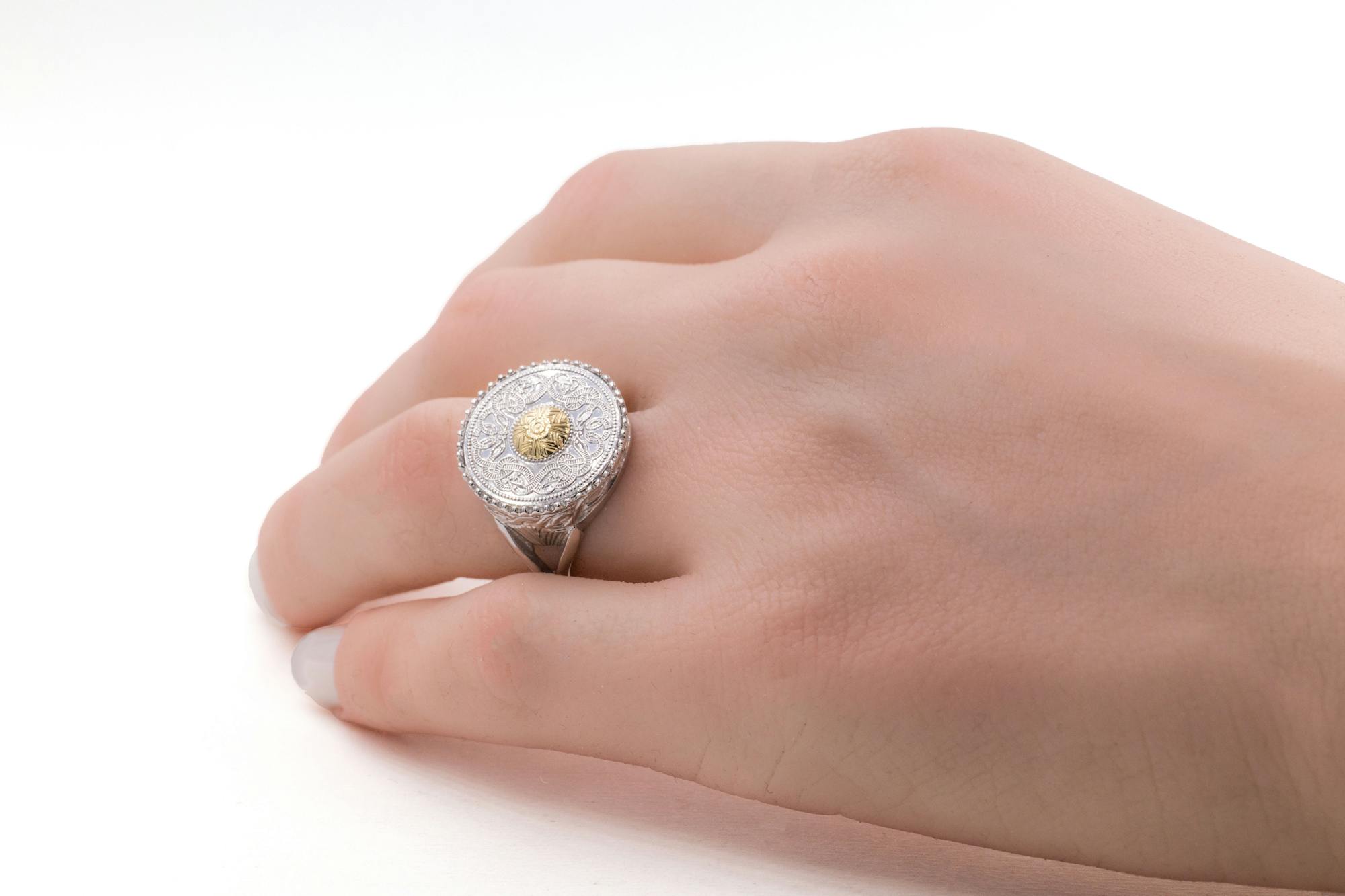 Celtic Warrior Signet Ring, From Ireland | My Irish Jeweler