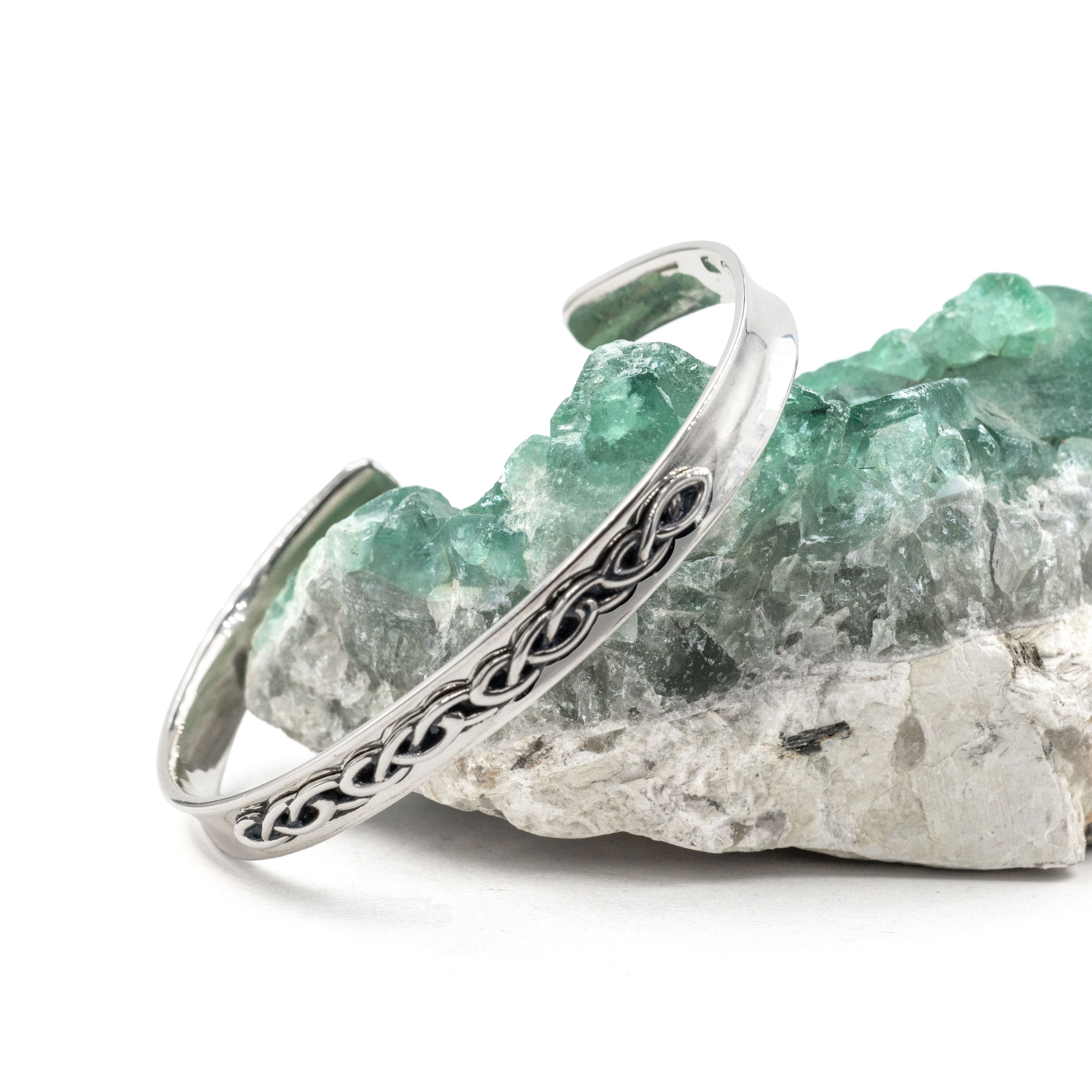 Comfort fit Celtic Knot Torc Bangle, From Ireland | My Irish Jeweler