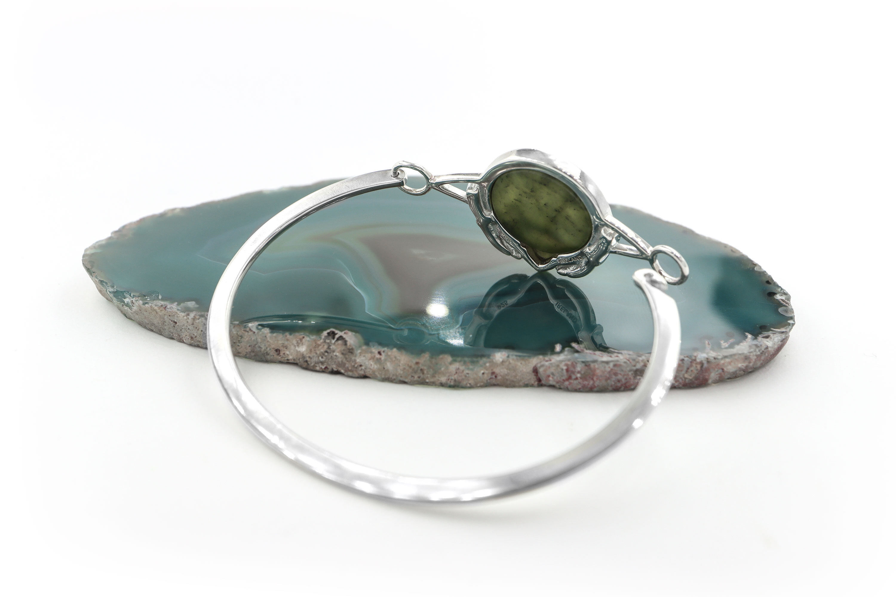 Connemara Claddagh Bangle, From Ireland | My Irish Jeweler