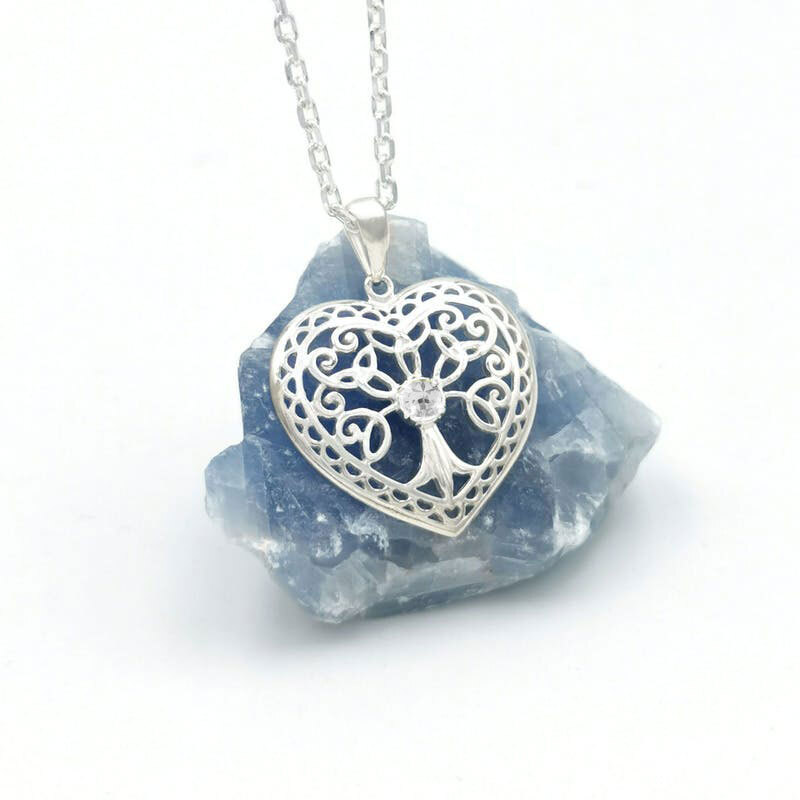 Tree Of Life Heart Necklace, From Ireland | My Irish Jeweler