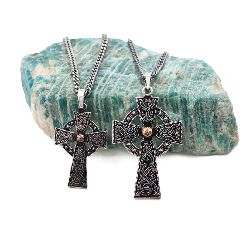 Celtic Warrior Oxidized Cross, From Ireland | My Irish Jeweler