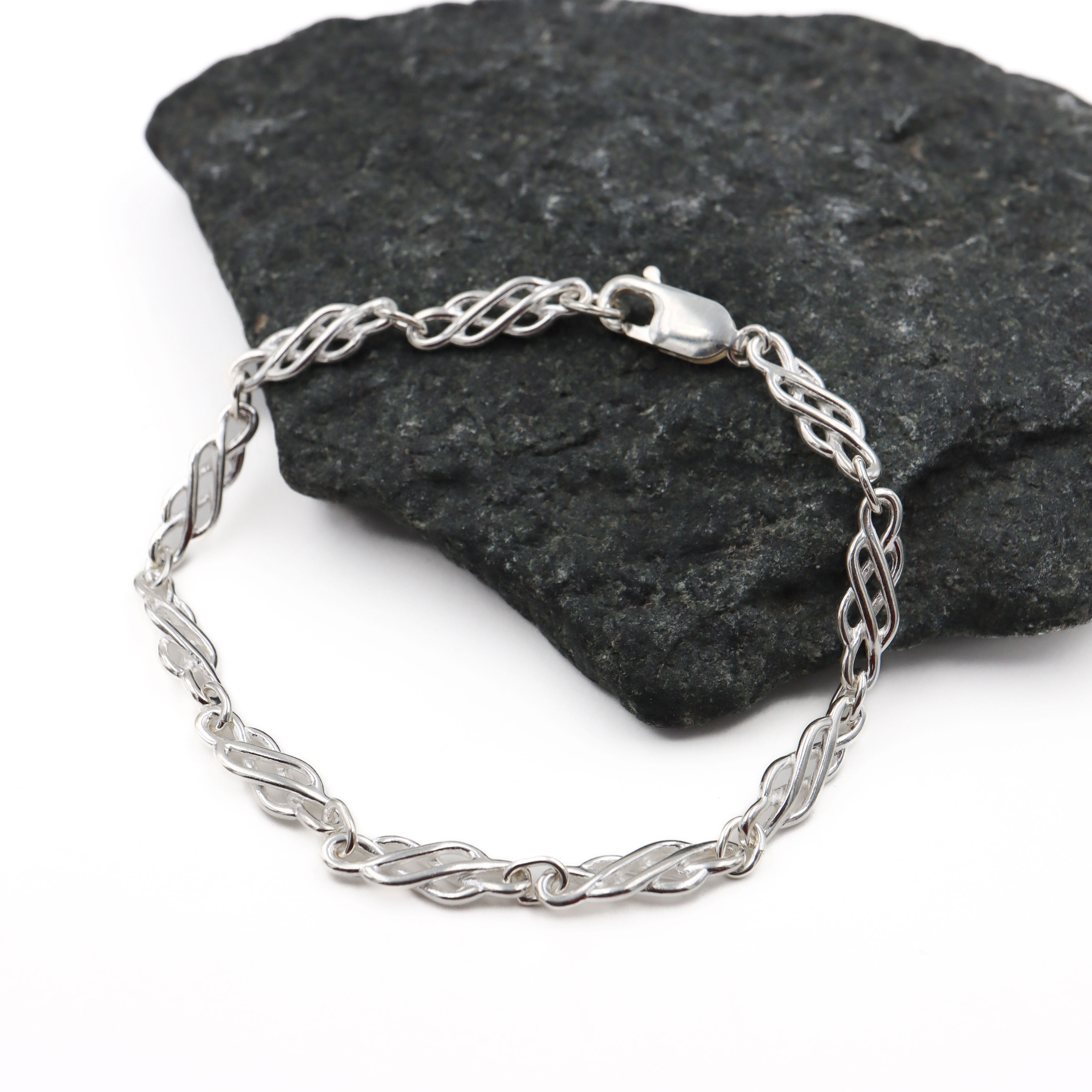 Handcrafted Celtic Chain Bracelet, From Ireland | My Irish Jeweler