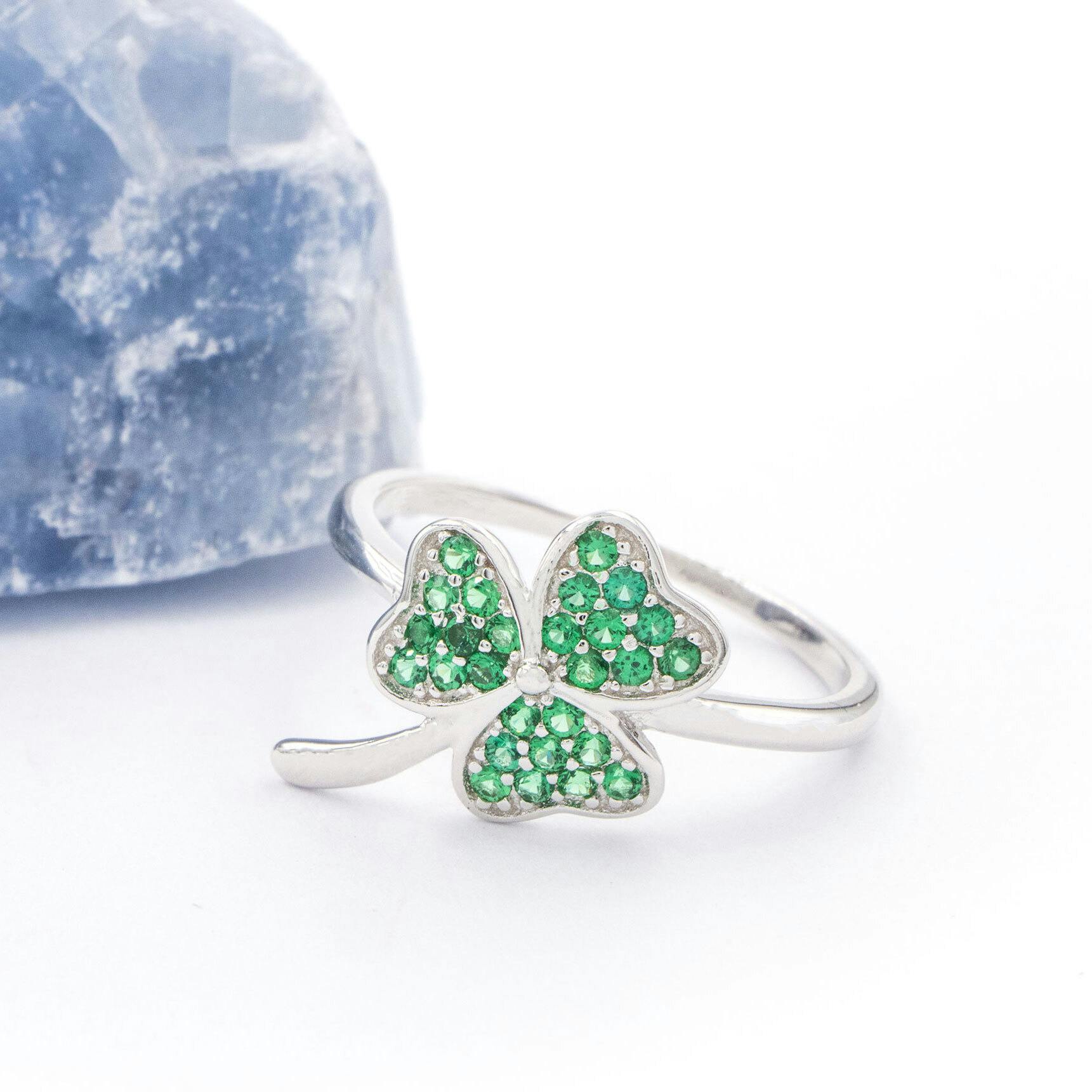 Dainty Shamrock Ring, From Ireland | My Irish Jeweler