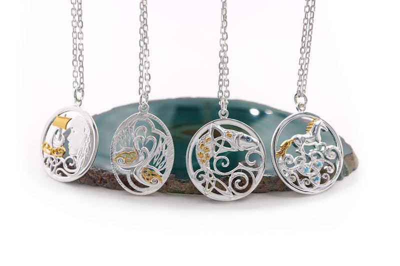 New this July: Irish Folklore pendants