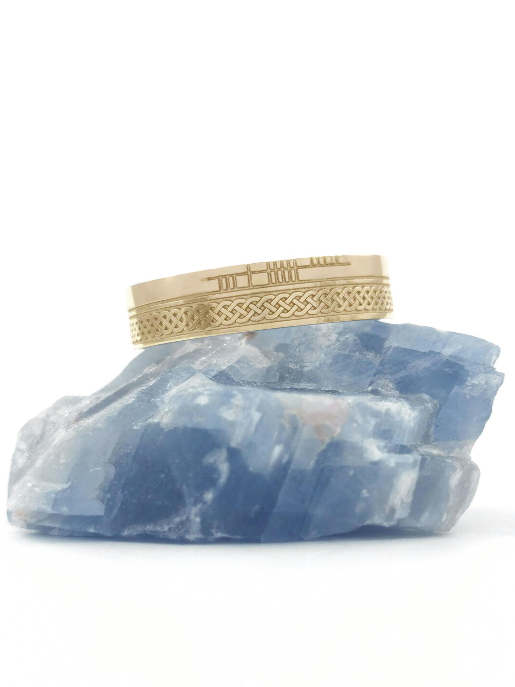 Personalized Ogham Celtic Knot Ring, From Ireland | My Irish Jeweler