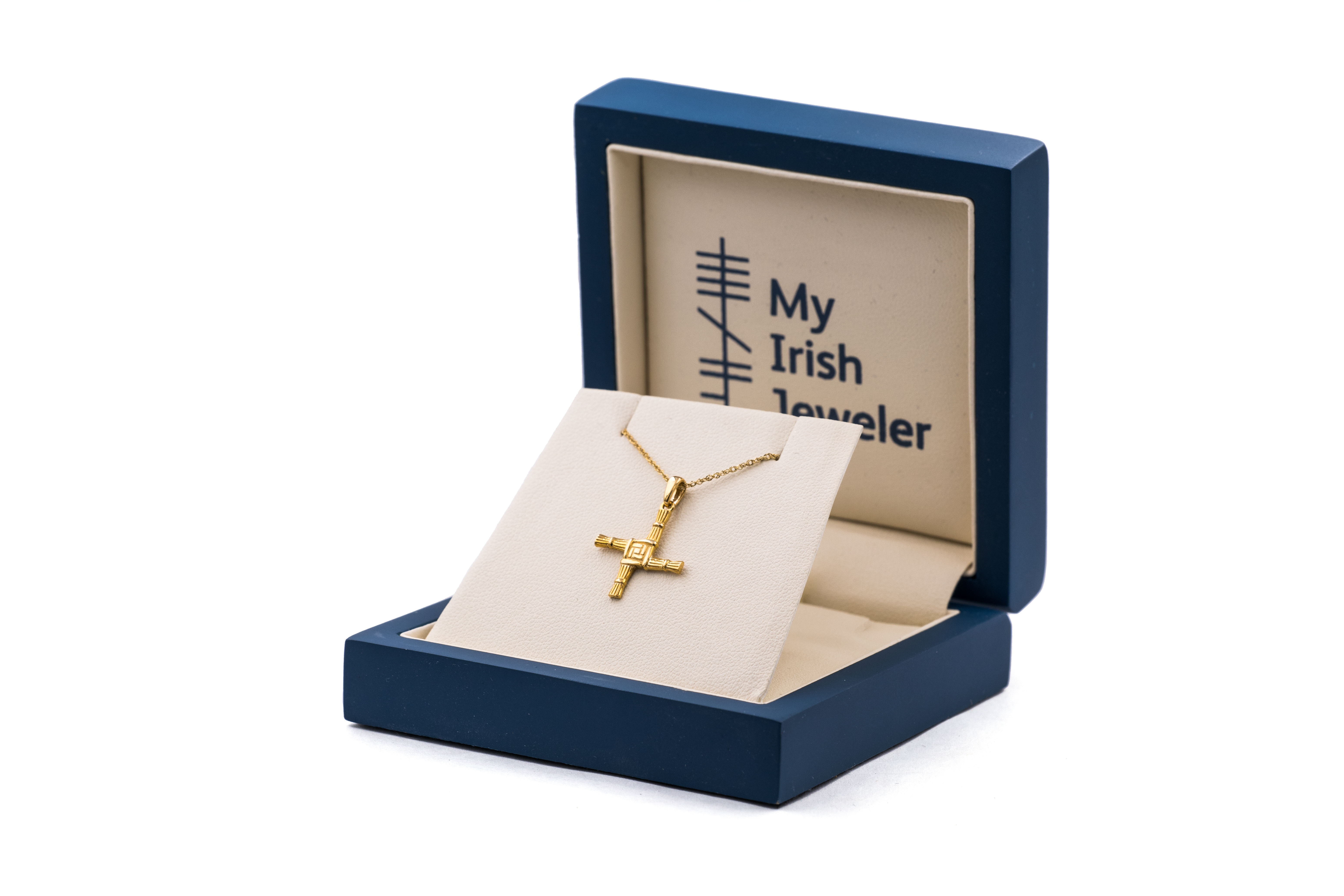 Petite Gold St Brigid's Cross, From Ireland | My Irish Jeweler