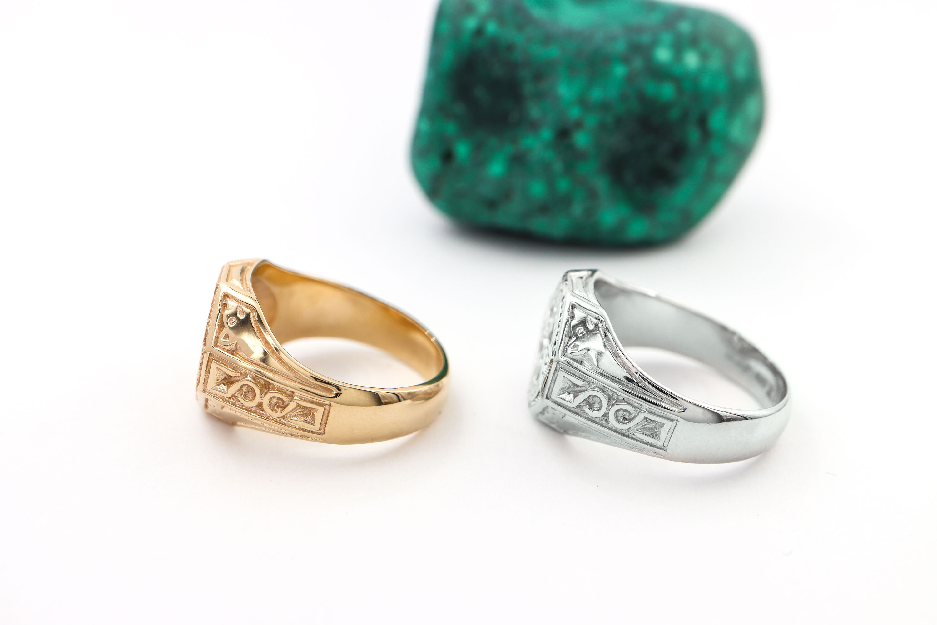 Gold Celtic Cross Signet Ring, From Ireland | My Irish Jeweler