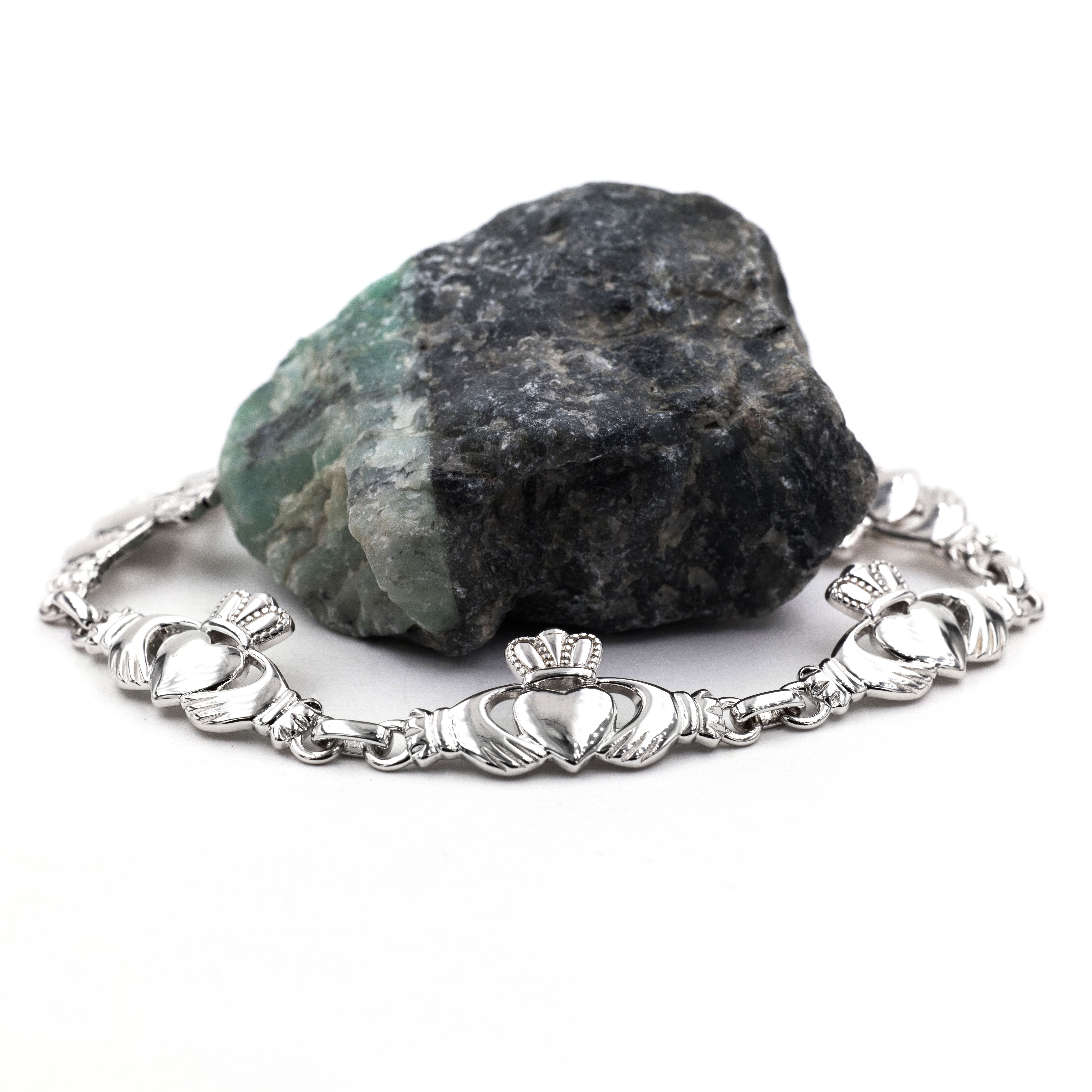 Handmade Claddagh Bracelet, From Ireland | My Irish Jeweler