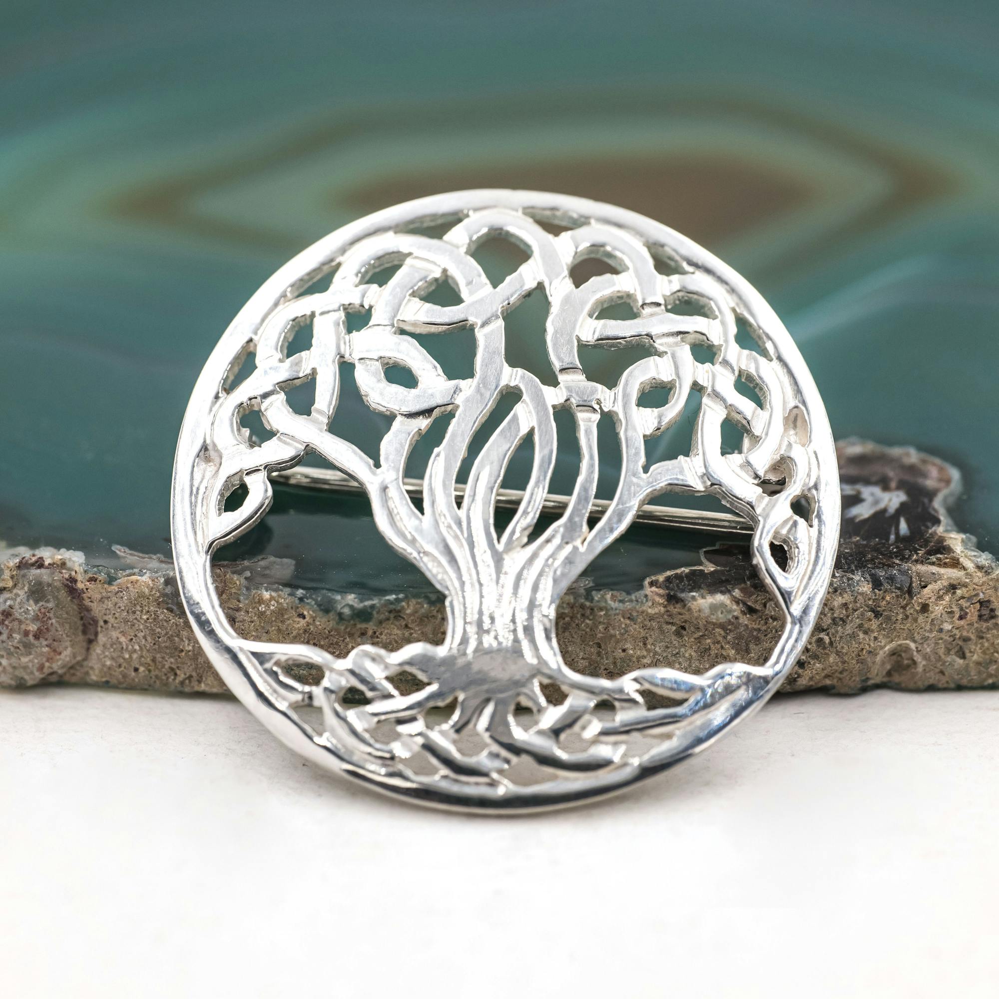 Handmade Tree Of Life Brooch, From Ireland | My Irish Jeweler
