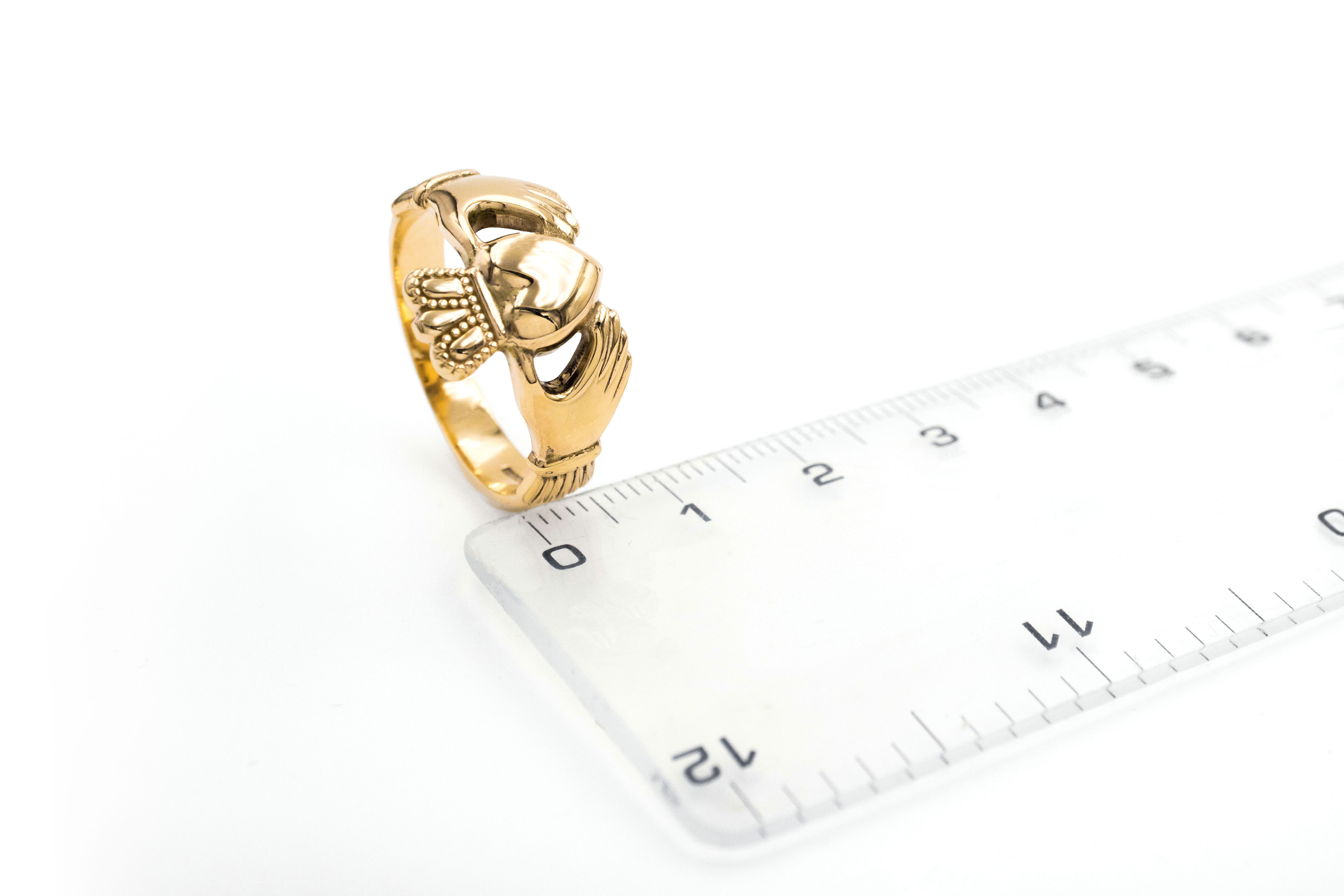 Men's Classic Claddagh Ring, From Ireland | My Irish Jeweler