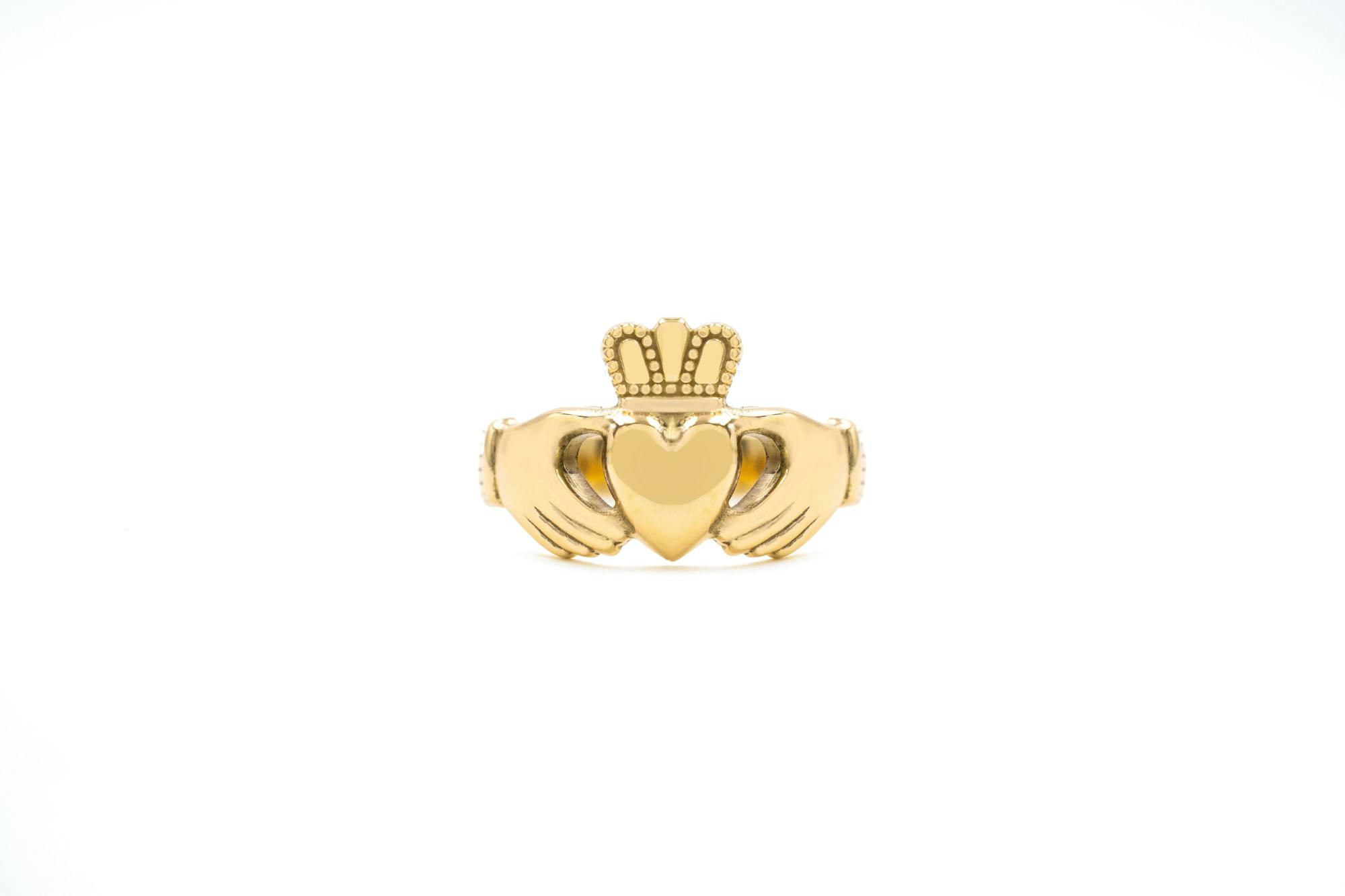 Men's Classic Claddagh Ring, From Ireland | My Irish Jeweler