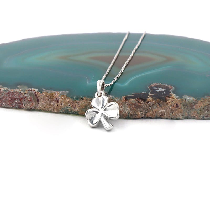 Mini Shamrock Necklace, From Ireland | My Irish Jeweler