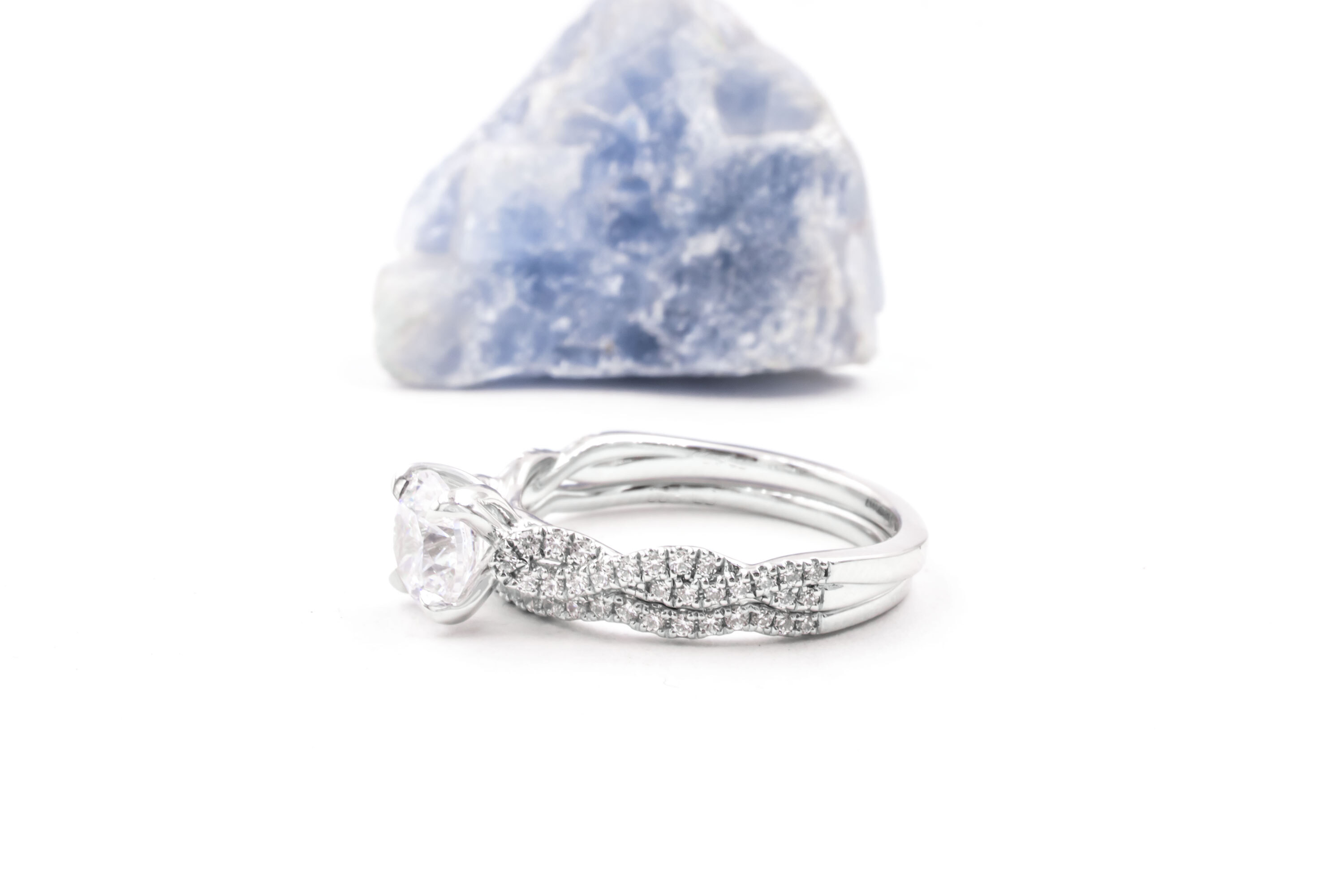 Lab Diamond Celtic Infinity Knot Ring, From Ireland | My Irish Jeweler