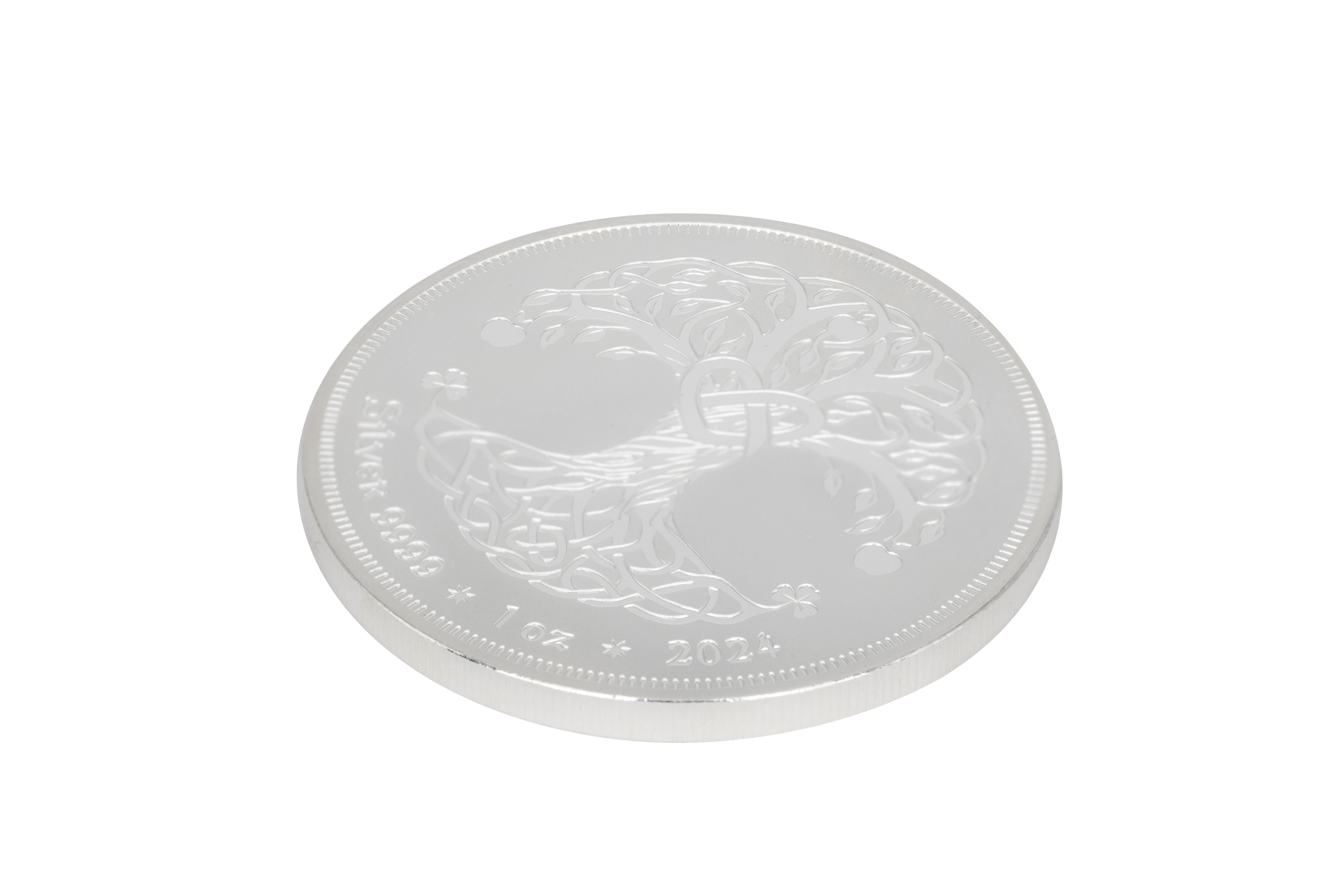 Traditional Irish 1oz Silver Gift Coin, From… | My Irish Jeweler