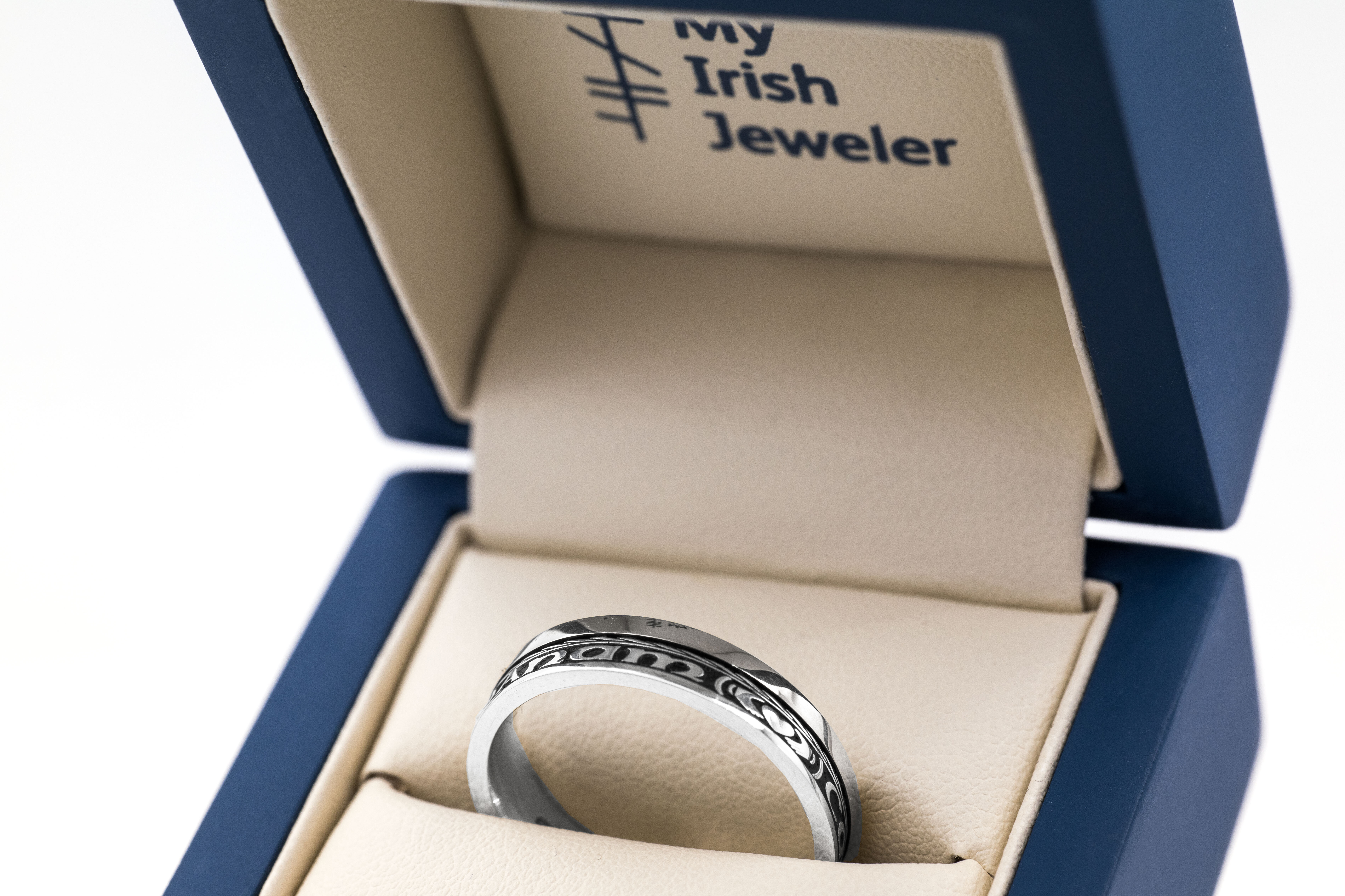 Silver Anam Cara Couples Ring Set, From Ireland | My Irish Jeweler