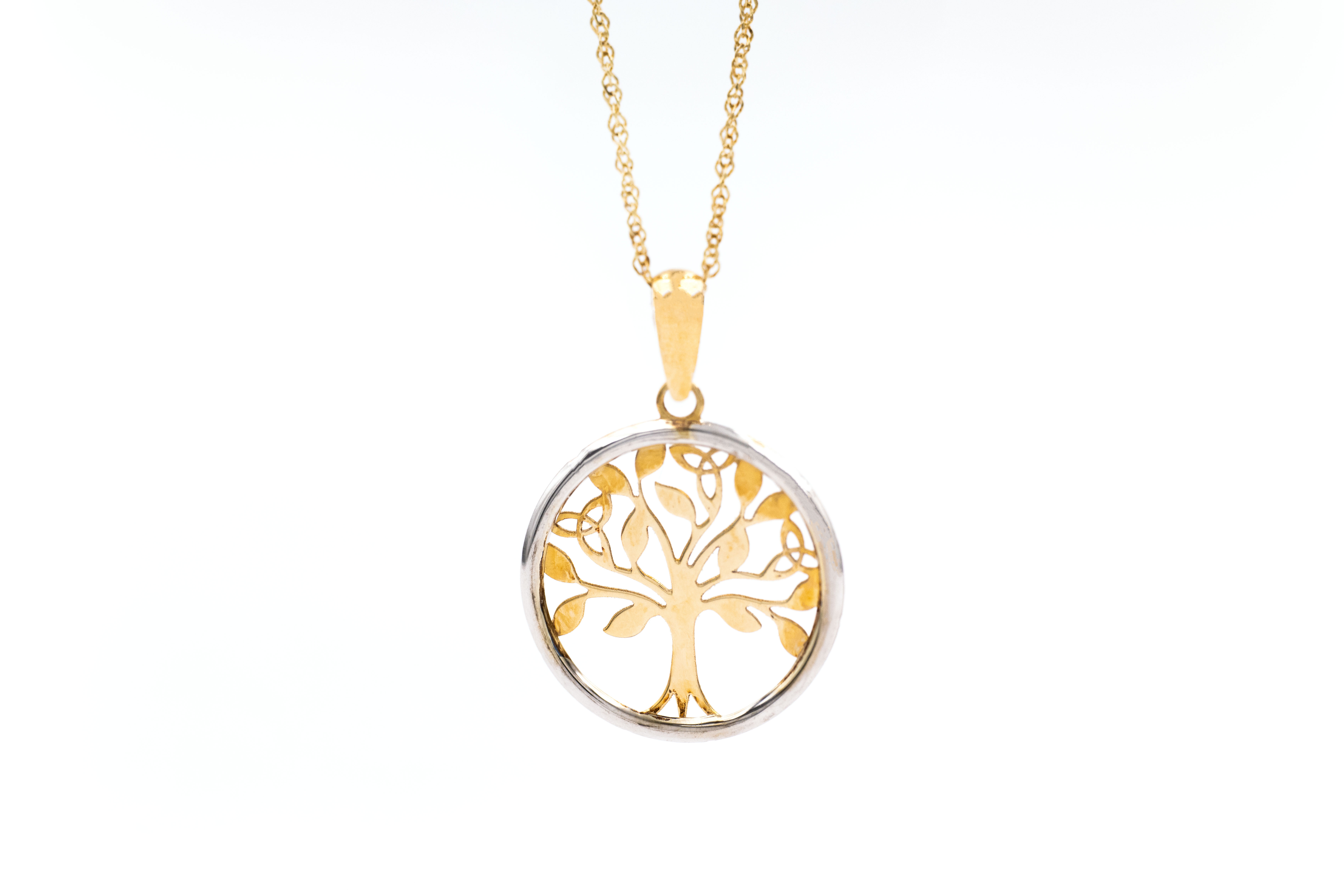 10K Gold Tree of Life Necklace, From Ireland | My Irish Jeweler