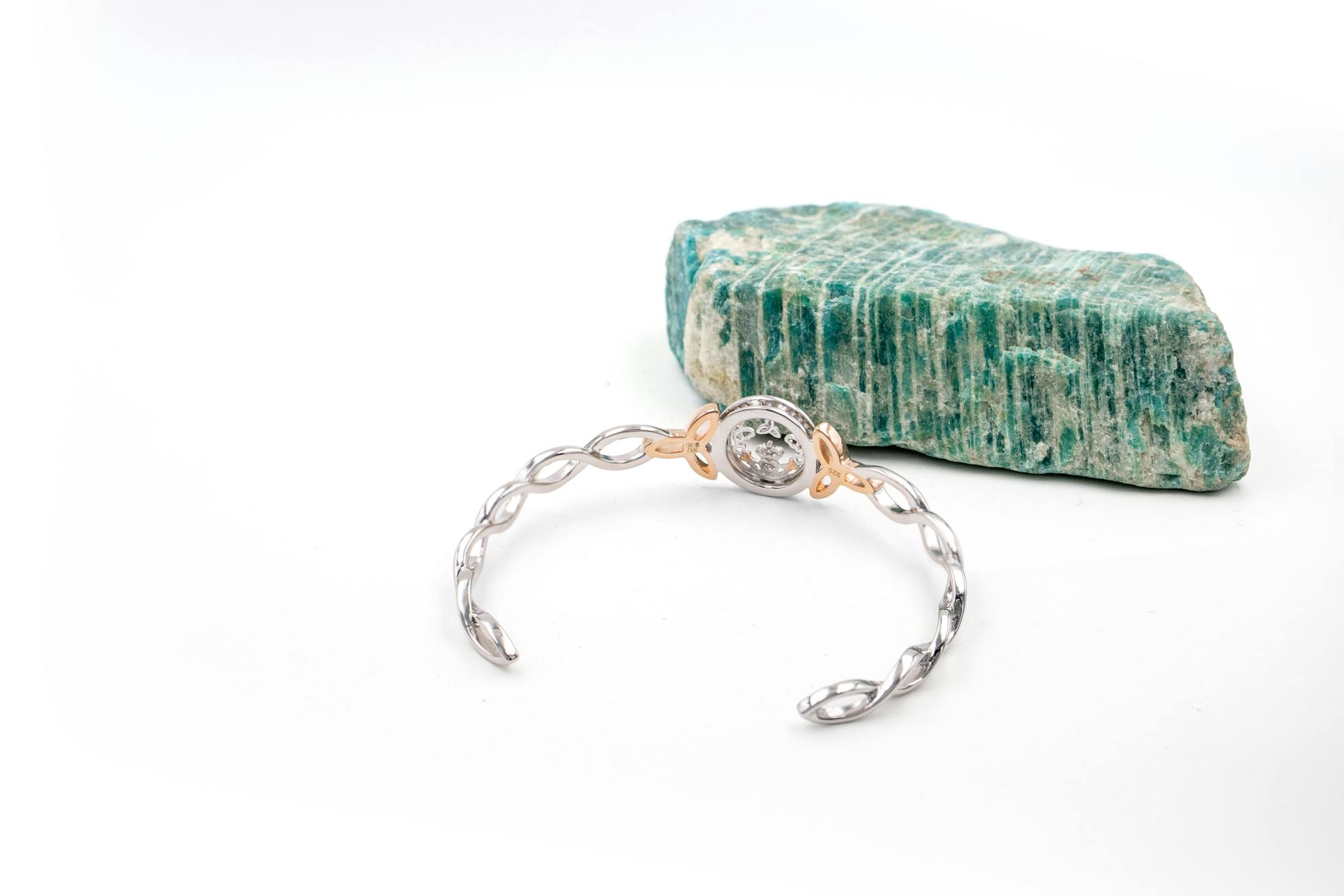 Sterling Silver Claddagh Cuff Bangle, From Ireland | My Irish Jeweler