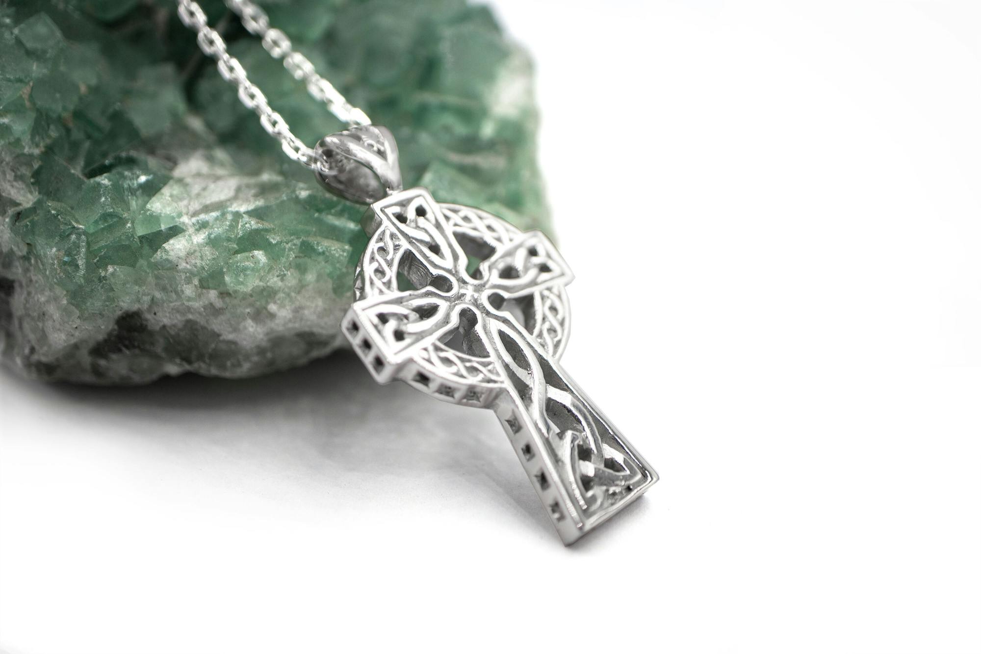Heavy Double Sided Celtic Cross, From Ireland | My Irish Jeweler
