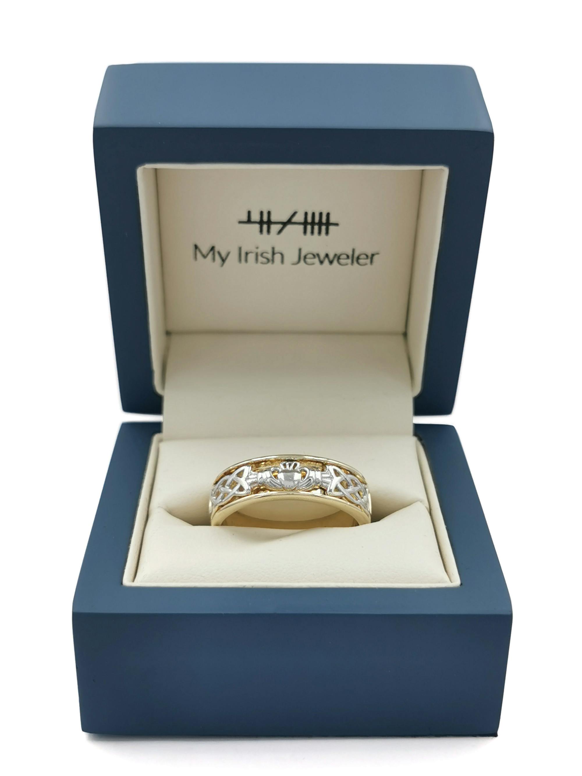 Claddagh Celtic Knot Ring, From Ireland | My Irish Jeweler