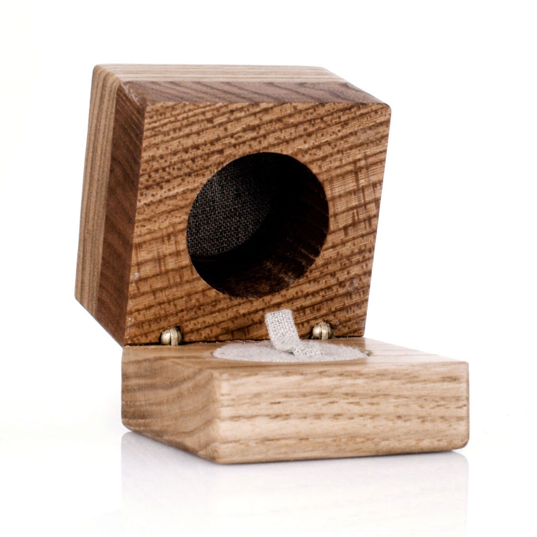 Timber ring box store