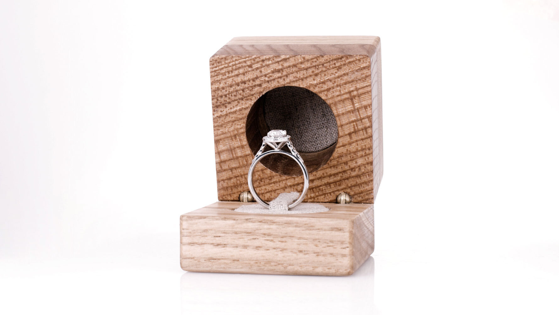 Handmade Irish Timber Ring Box, From Ireland | My Irish Jeweler