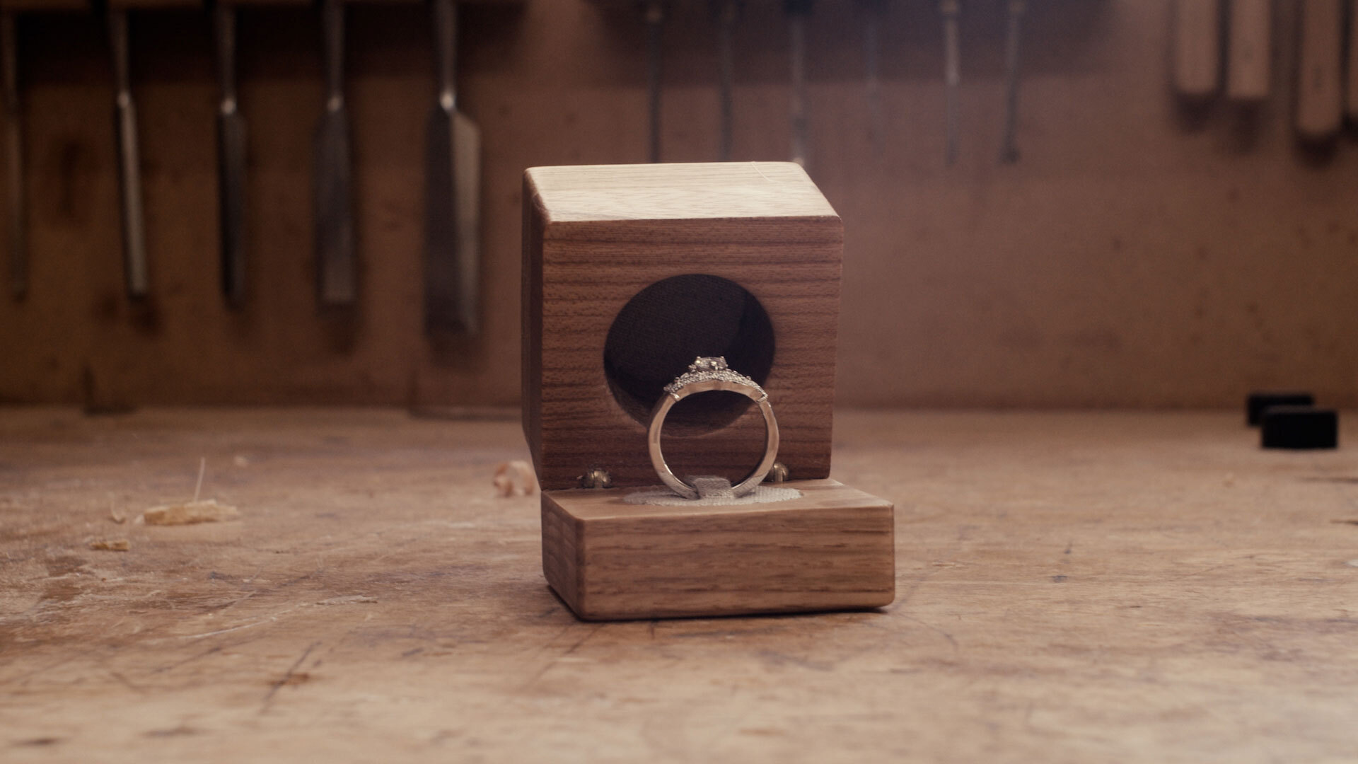 Handmade Irish Timber Ring Box, From Ireland | My Irish Jeweler