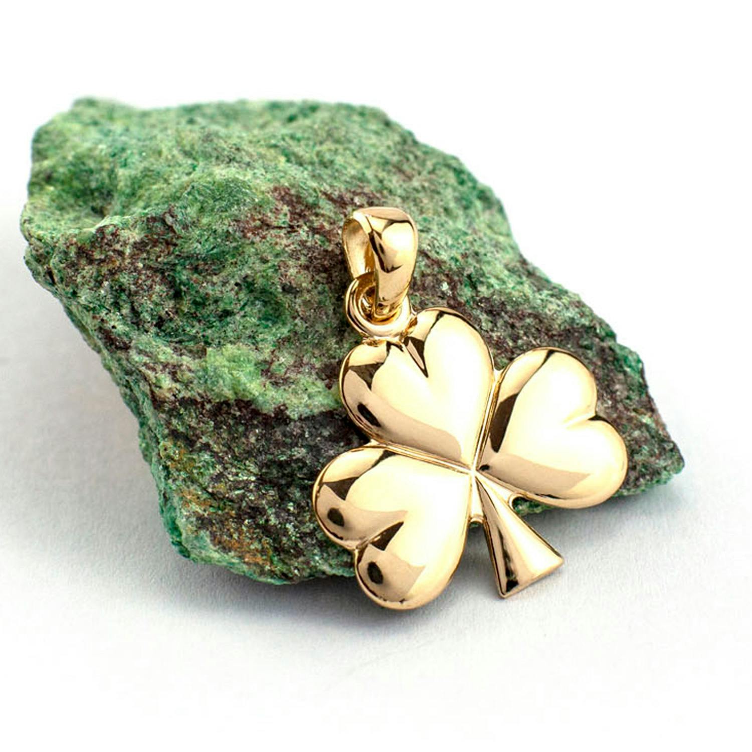 Large Gold Shamrock, From Ireland | My Irish Jeweler