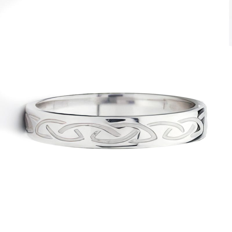 Engraved Celtic Knot Ring, From Ireland | My Irish Jeweler