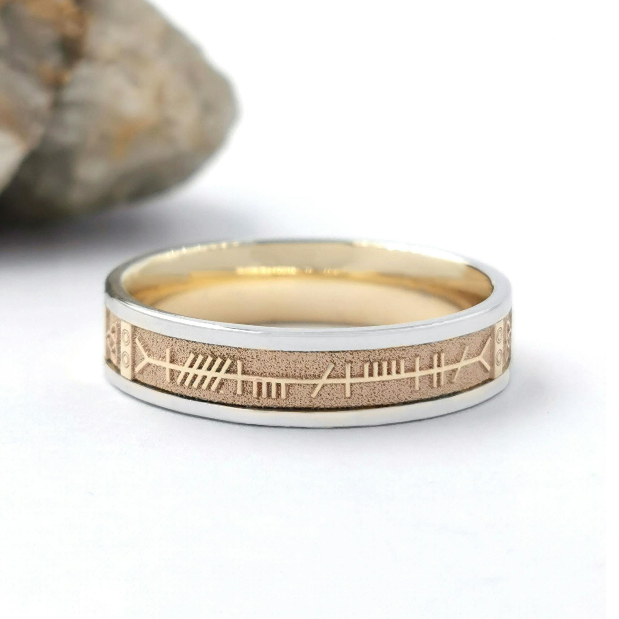Ogham Mo Anam Cara Ring, From Ireland | My Irish Jeweler