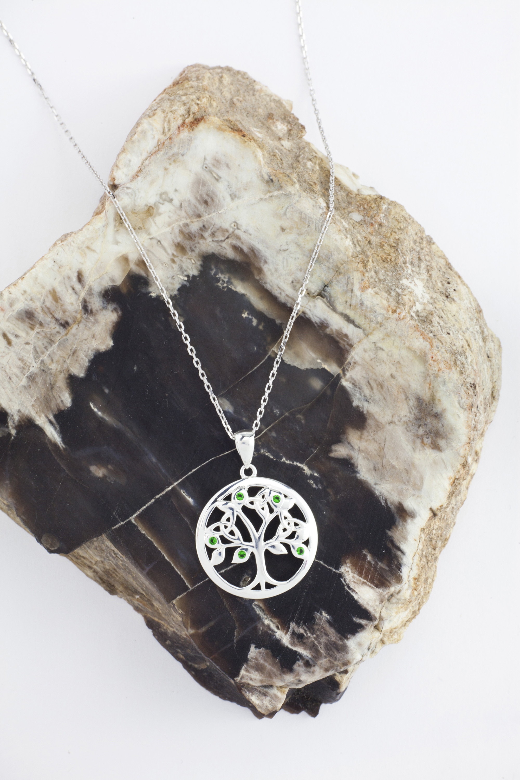 Sterling Silver Trinity Knot Tree Of Life… | My Irish Jeweler