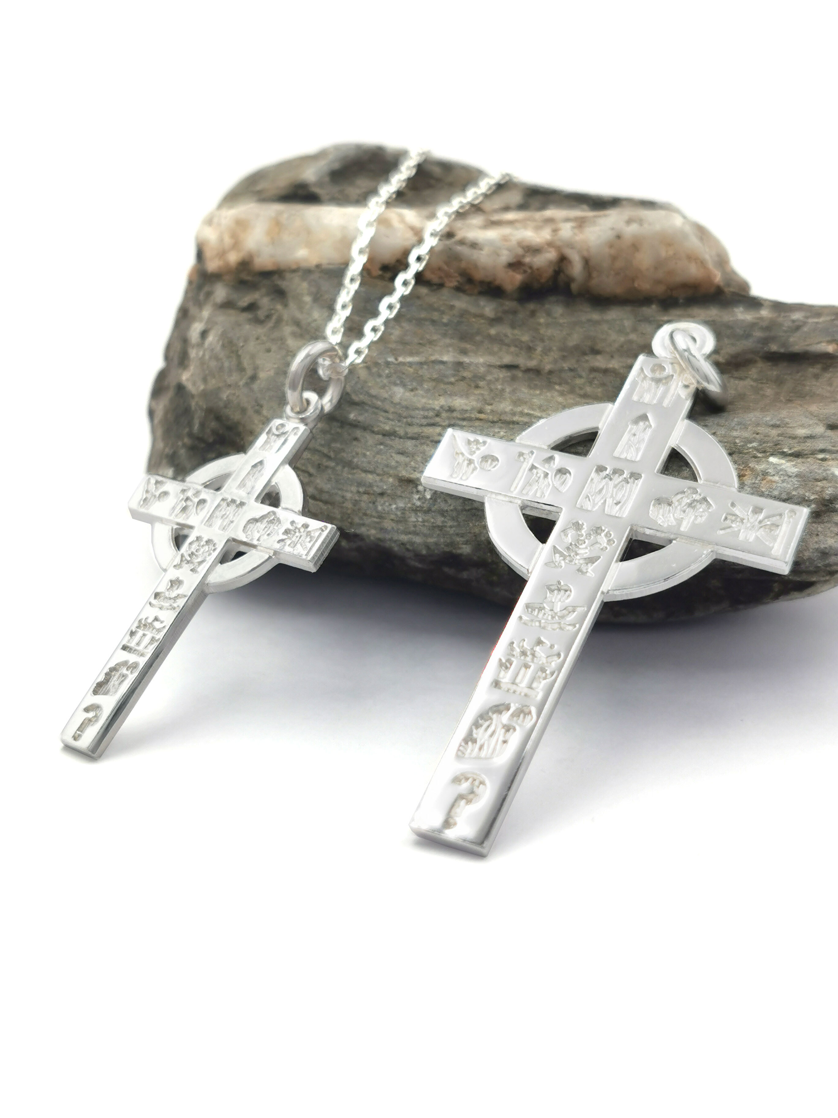 Sterling Silver History of Ireland Cross- ORIGINAL… | My Irish Jeweler