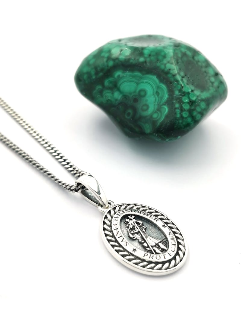 Celtic St Christopher Medal, Made in Ireland | My Irish Jeweler