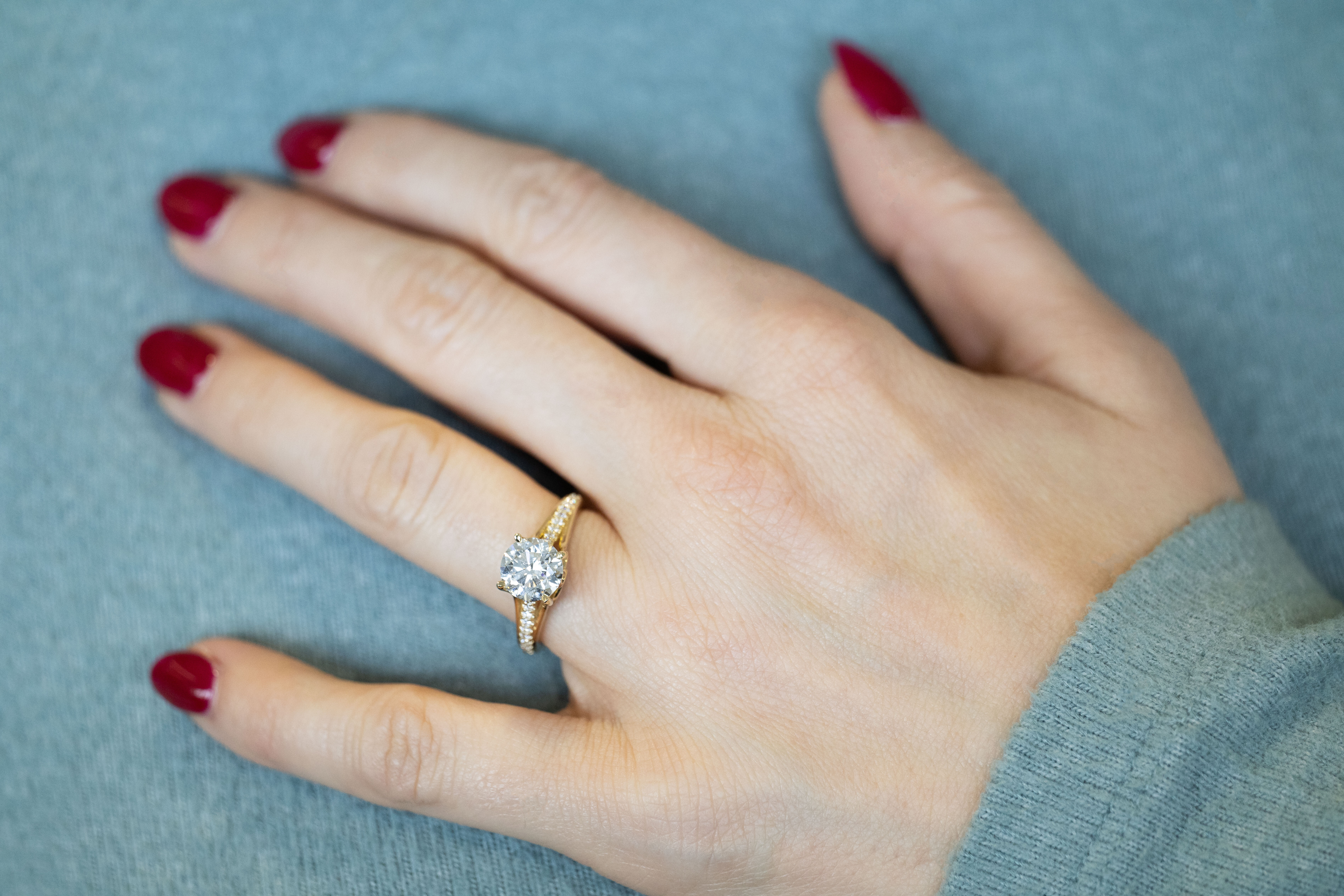 2ct Trinity Knot Engagement Ring, From Ireland | My Irish Jeweler