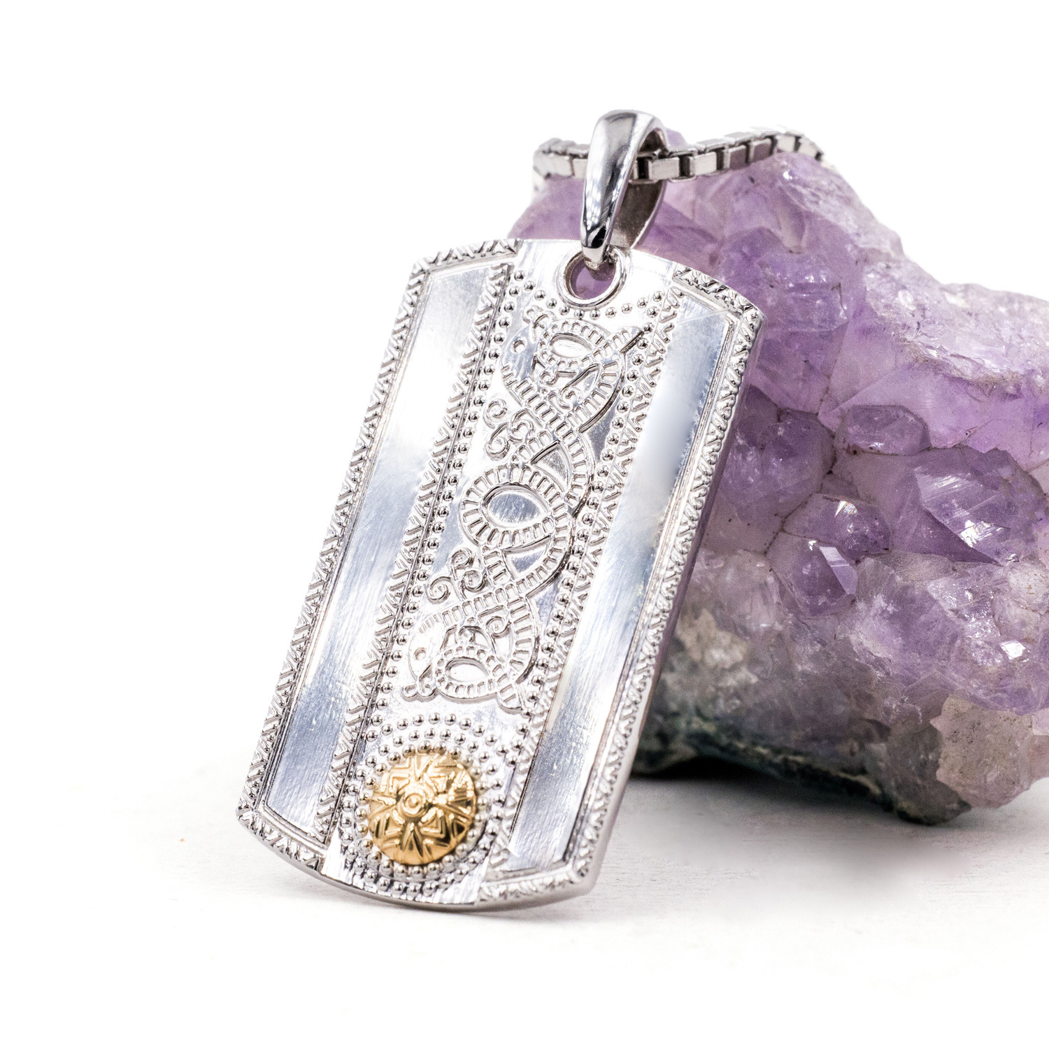 Celtic Warrior Dog Tag, From Ireland | My Irish Jeweler