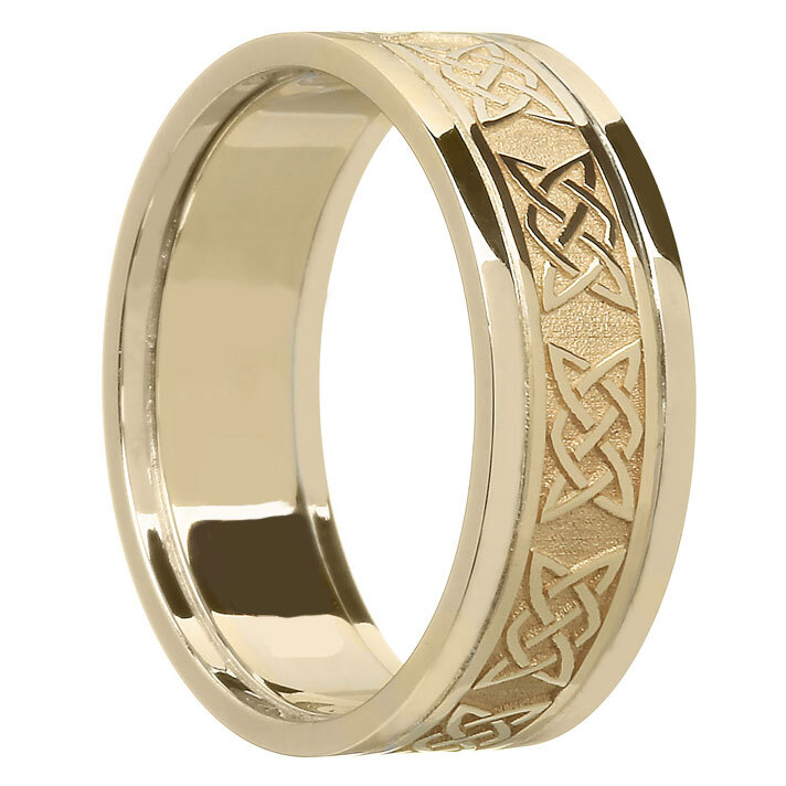 Celtic Love Knot Couples Ring Set, From Ireland | My Irish Jeweler