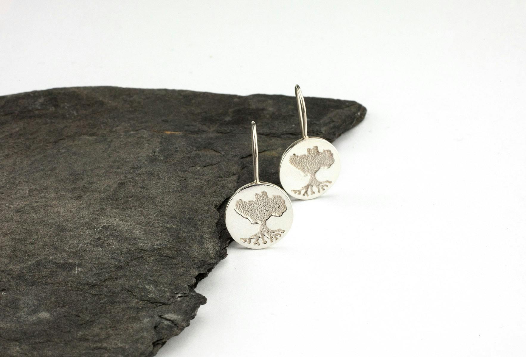 Sterling Silver Irish Roots Tree of Life Earrings,… | My Irish Jeweler