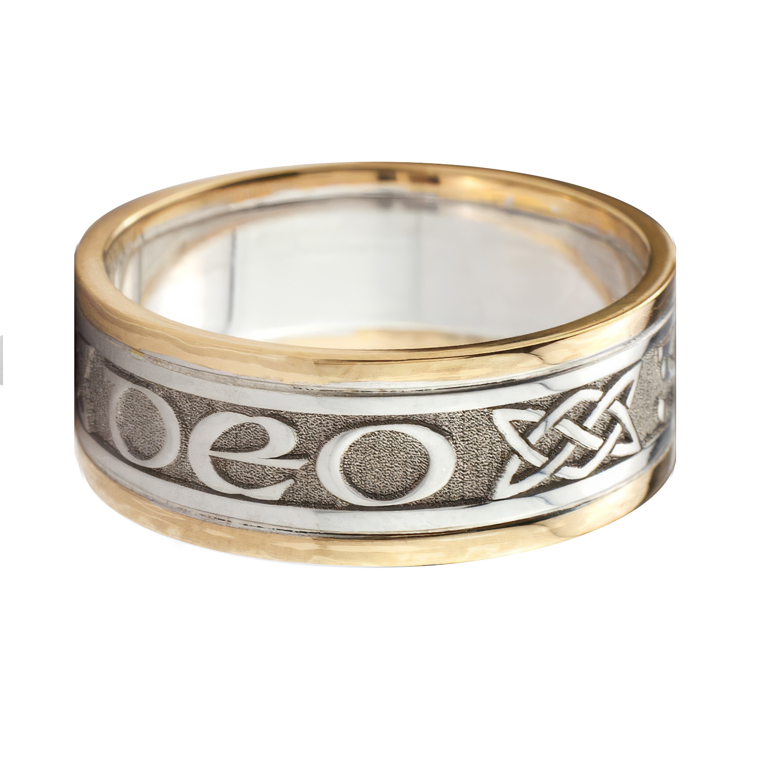 Grá Go Deo Ring with Trim, From Ireland | My Irish Jeweler