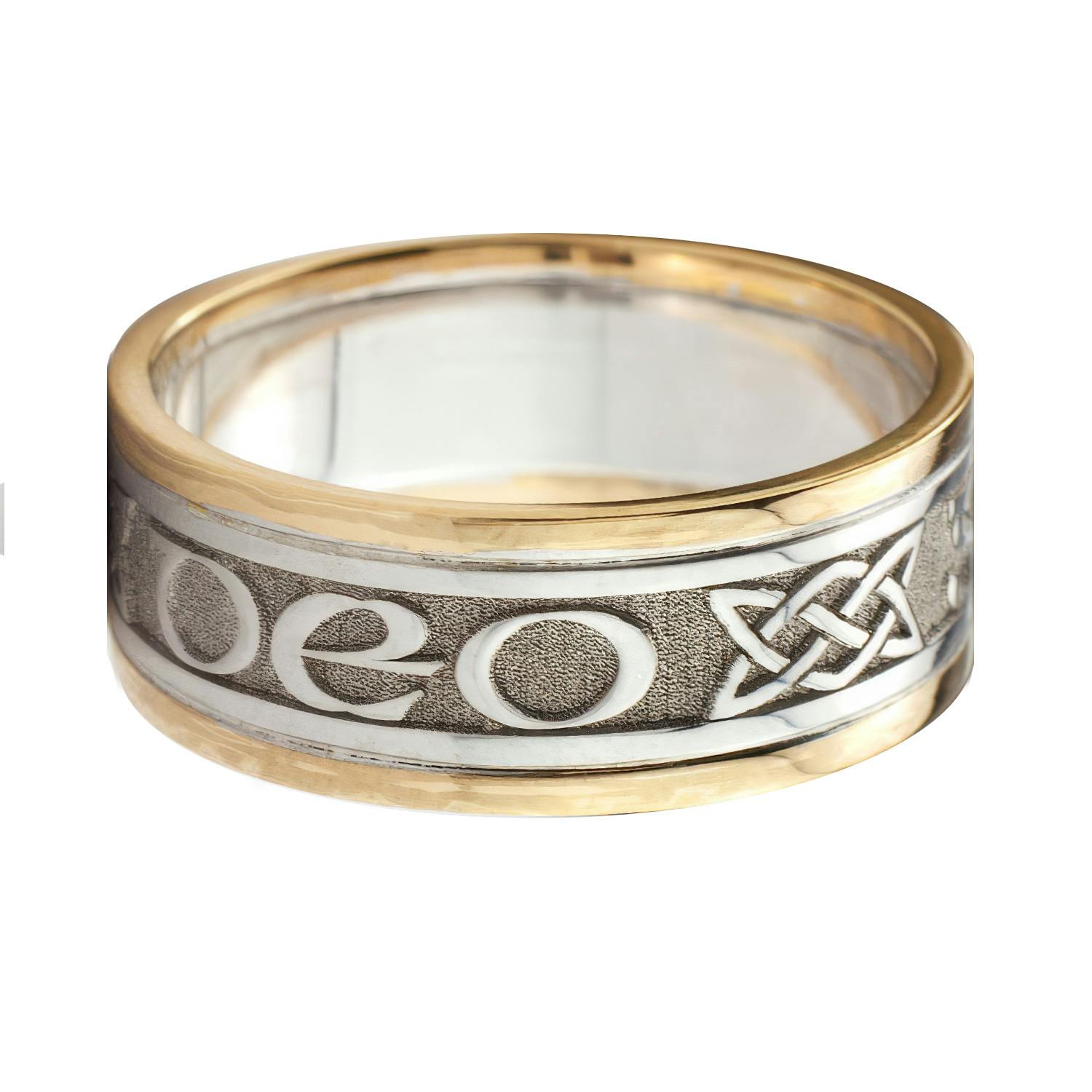 Grá Go Deo Ring with Trim, From Ireland | My Irish Jeweler