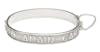 Silver Mo Anam Cara Bangle, Made in Ireland
